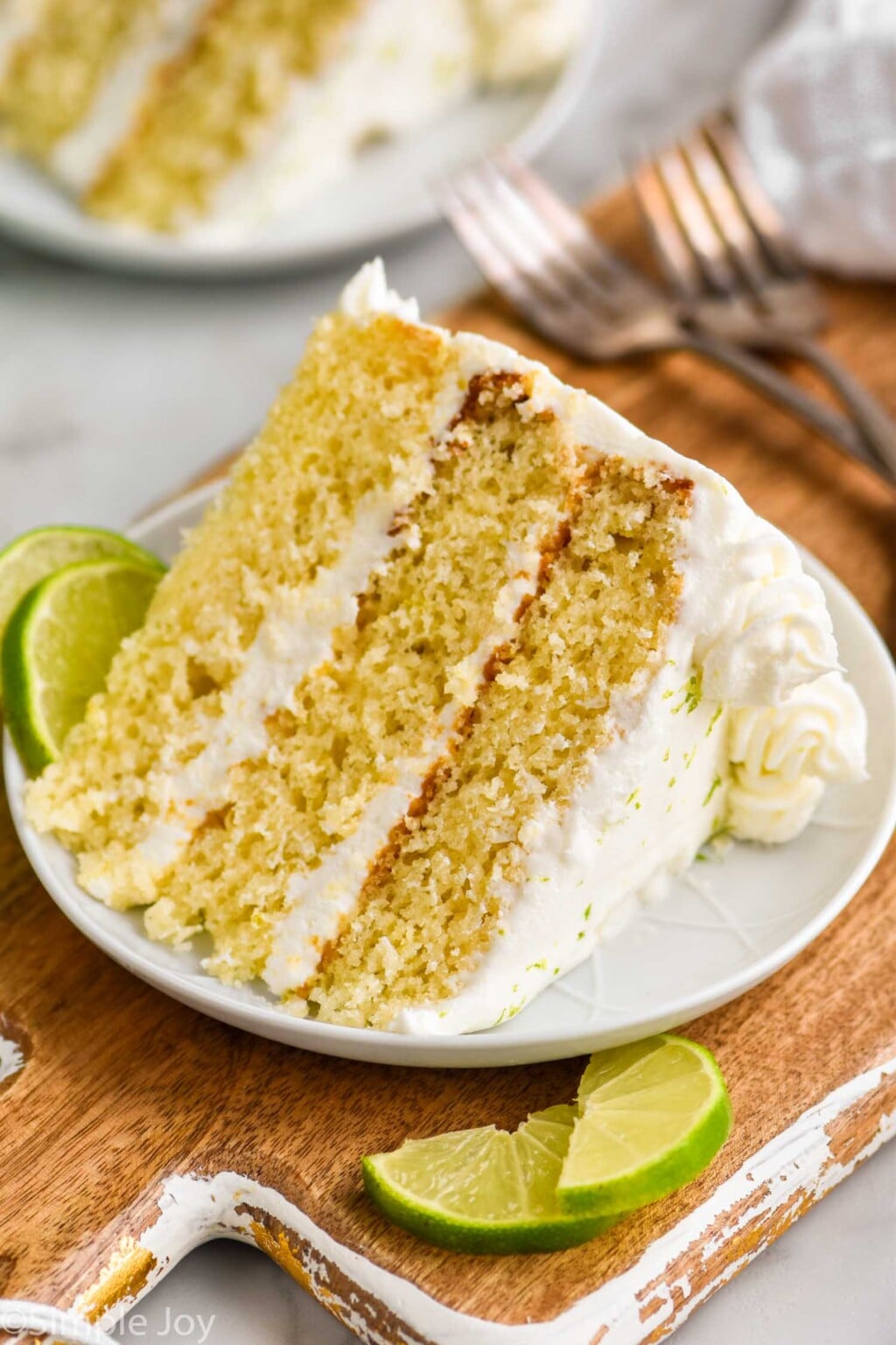 Key Lime Cake - Simple Joy