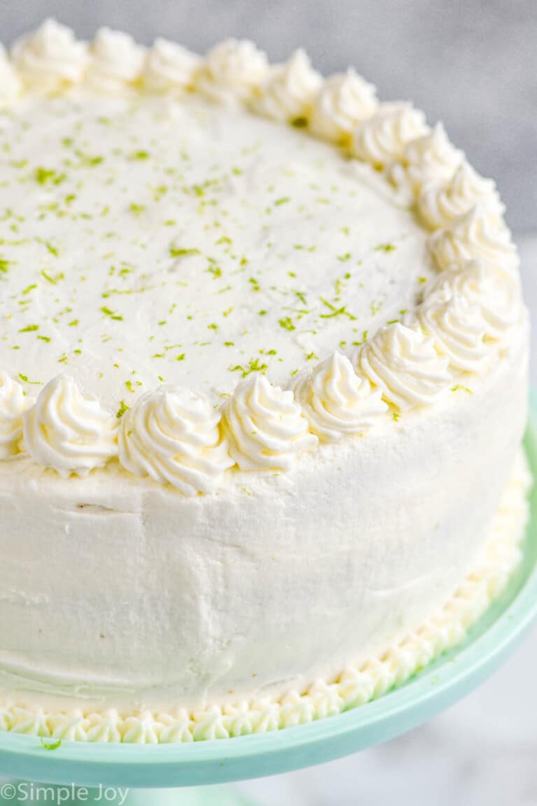 Key Lime Cake - Simple Joy