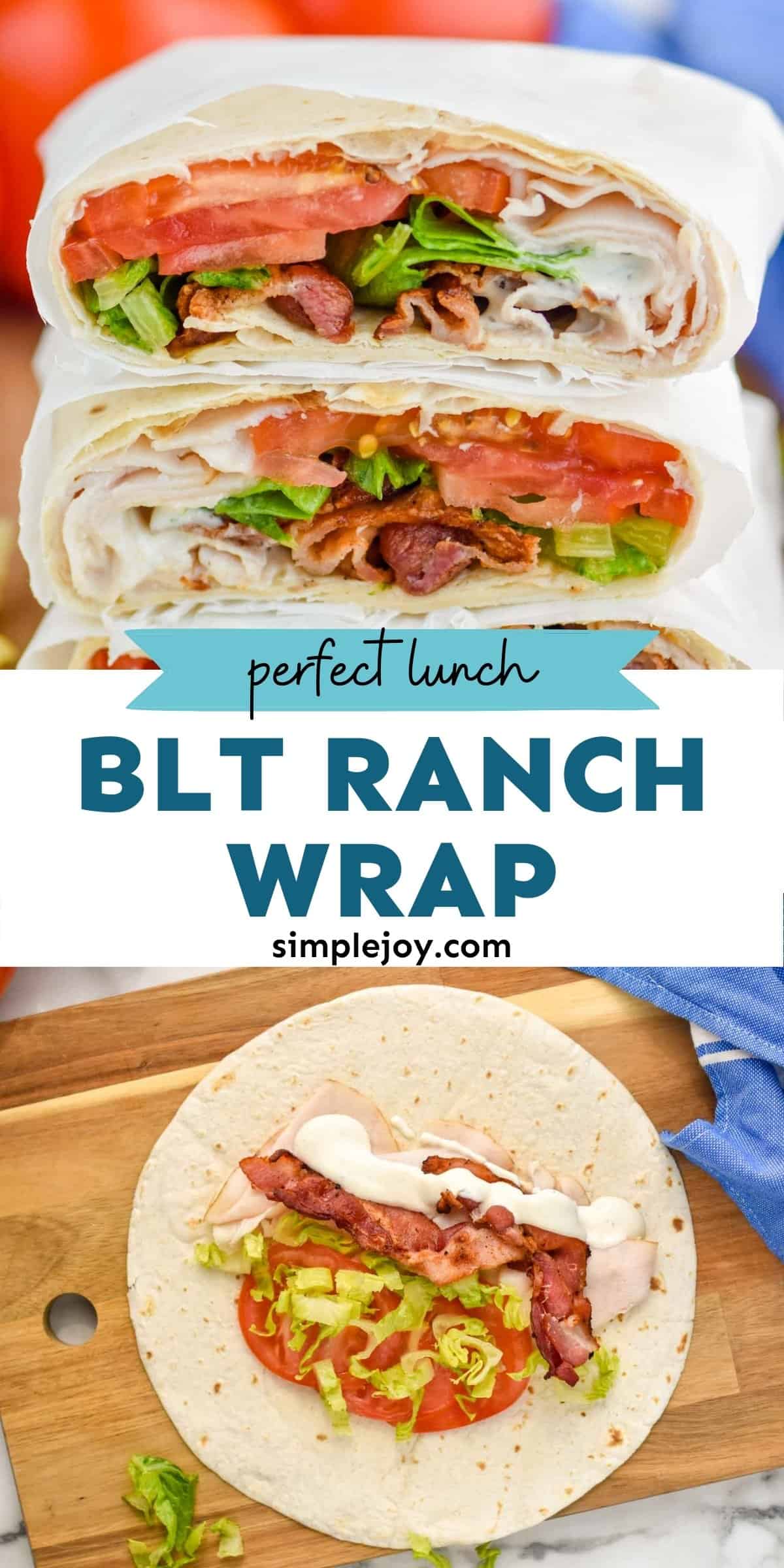 BLT Wraps - Simple Joy