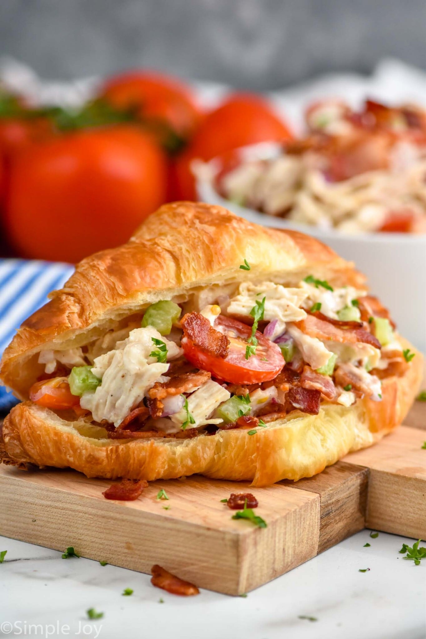 BLT Chicken Salad - Simple Joy