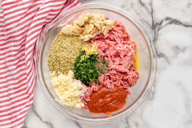 Italian Meatloaf - Simple Joy