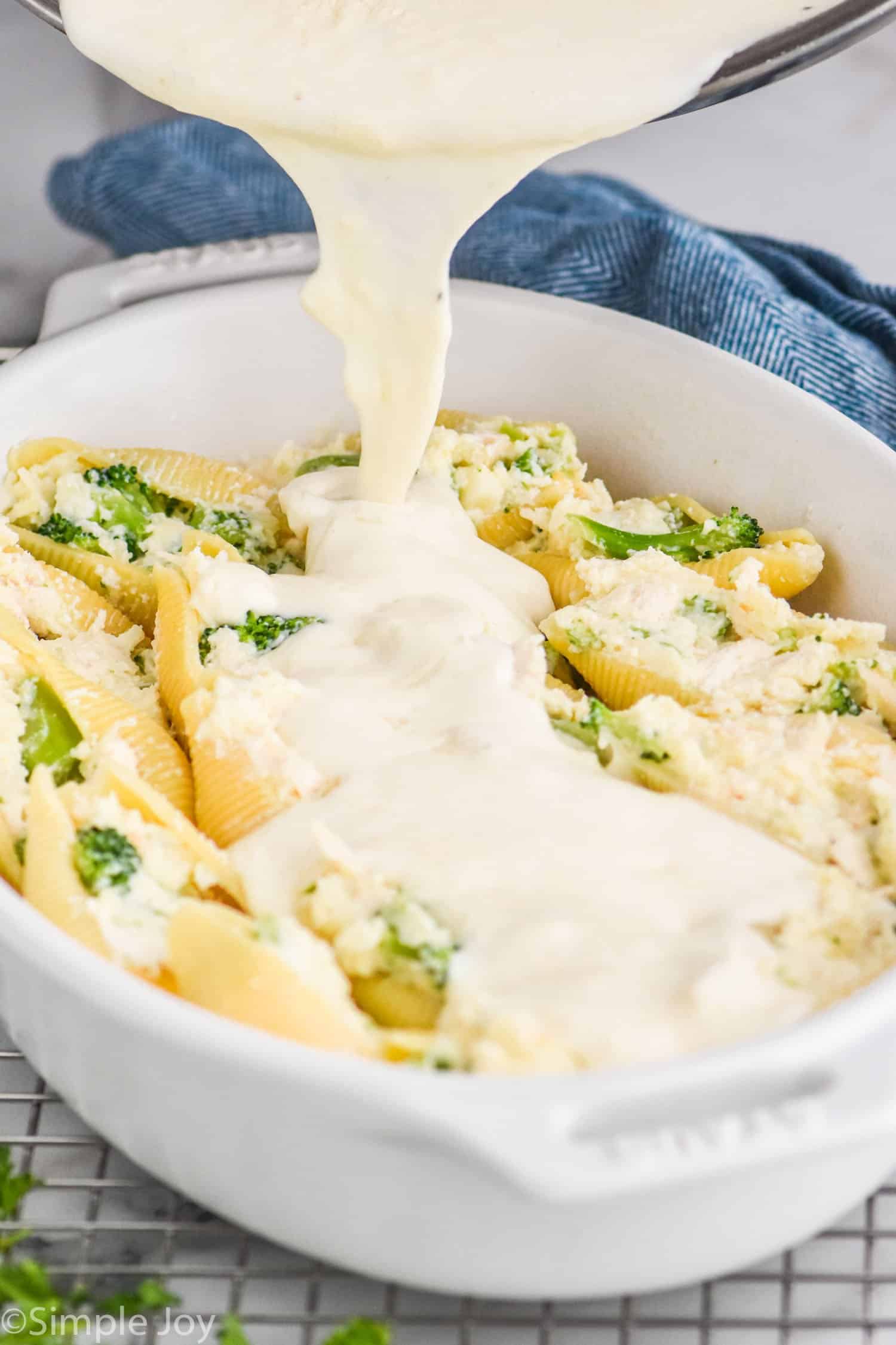 Chicken Stuffed Shells - Simple Joy