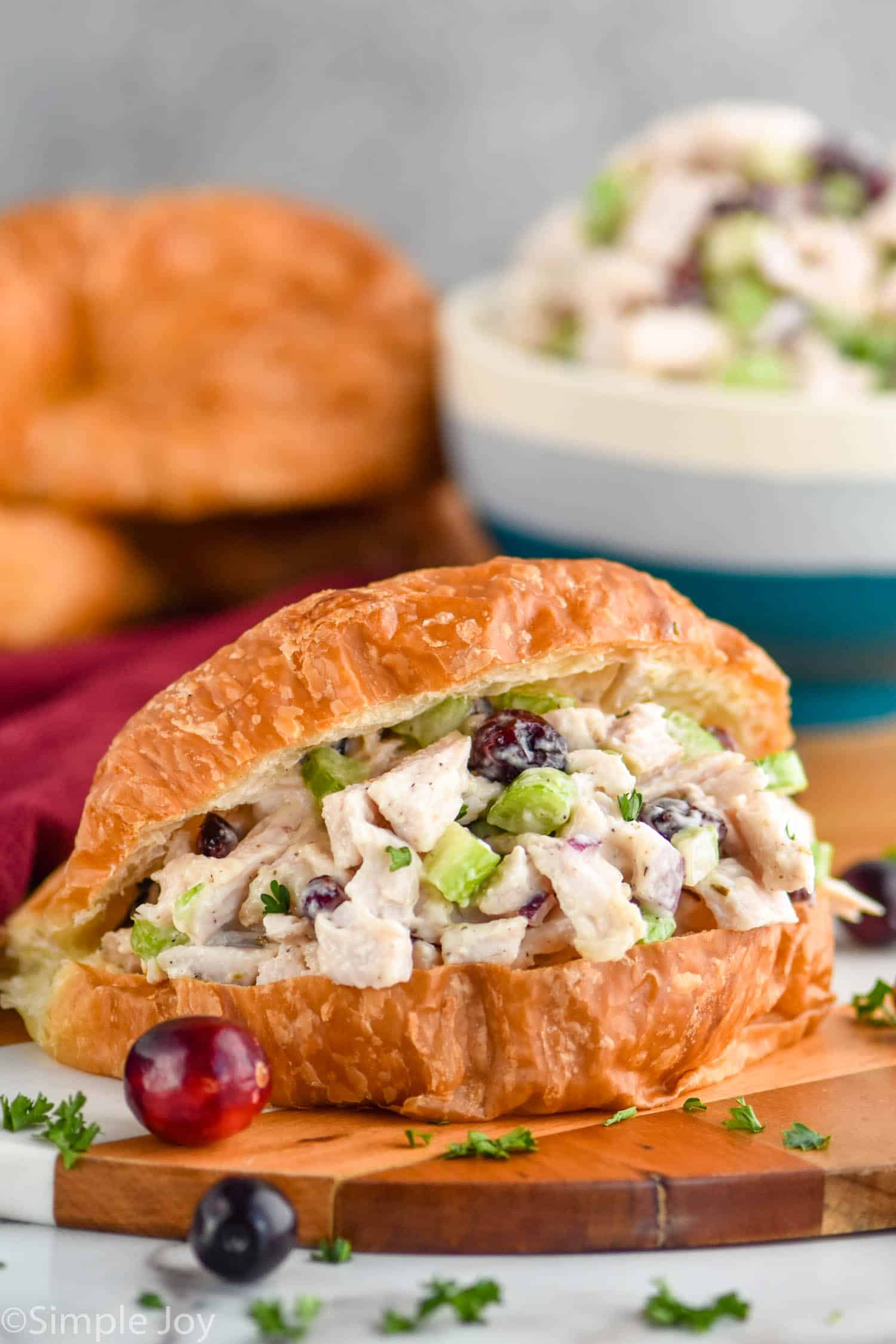Turkey Salad Sandwich - Simple Joy