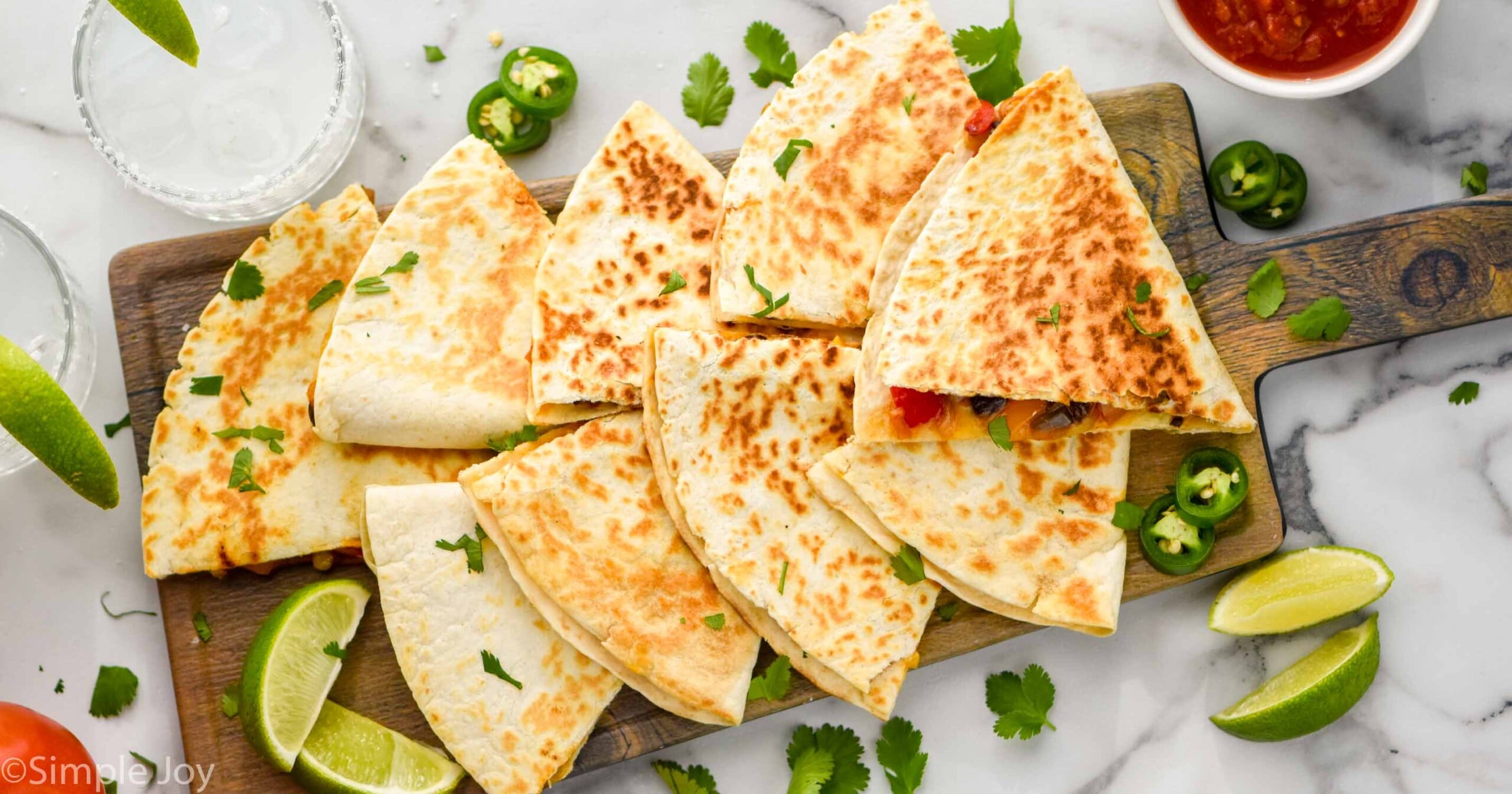 Vegetarian Quesadilla - Simple Joy