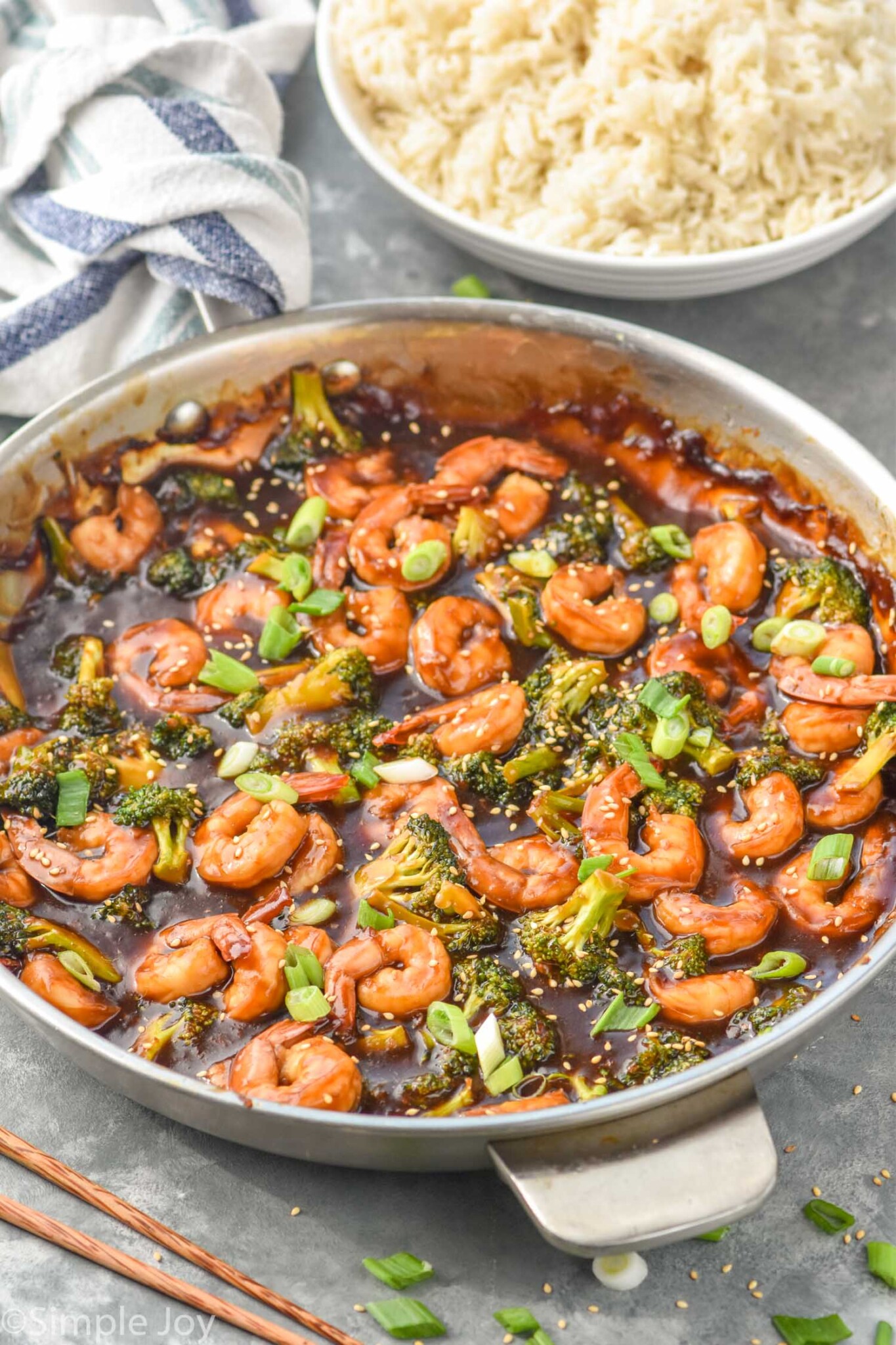 Shrimp and Broccoli Stir Fry - Simple Joy