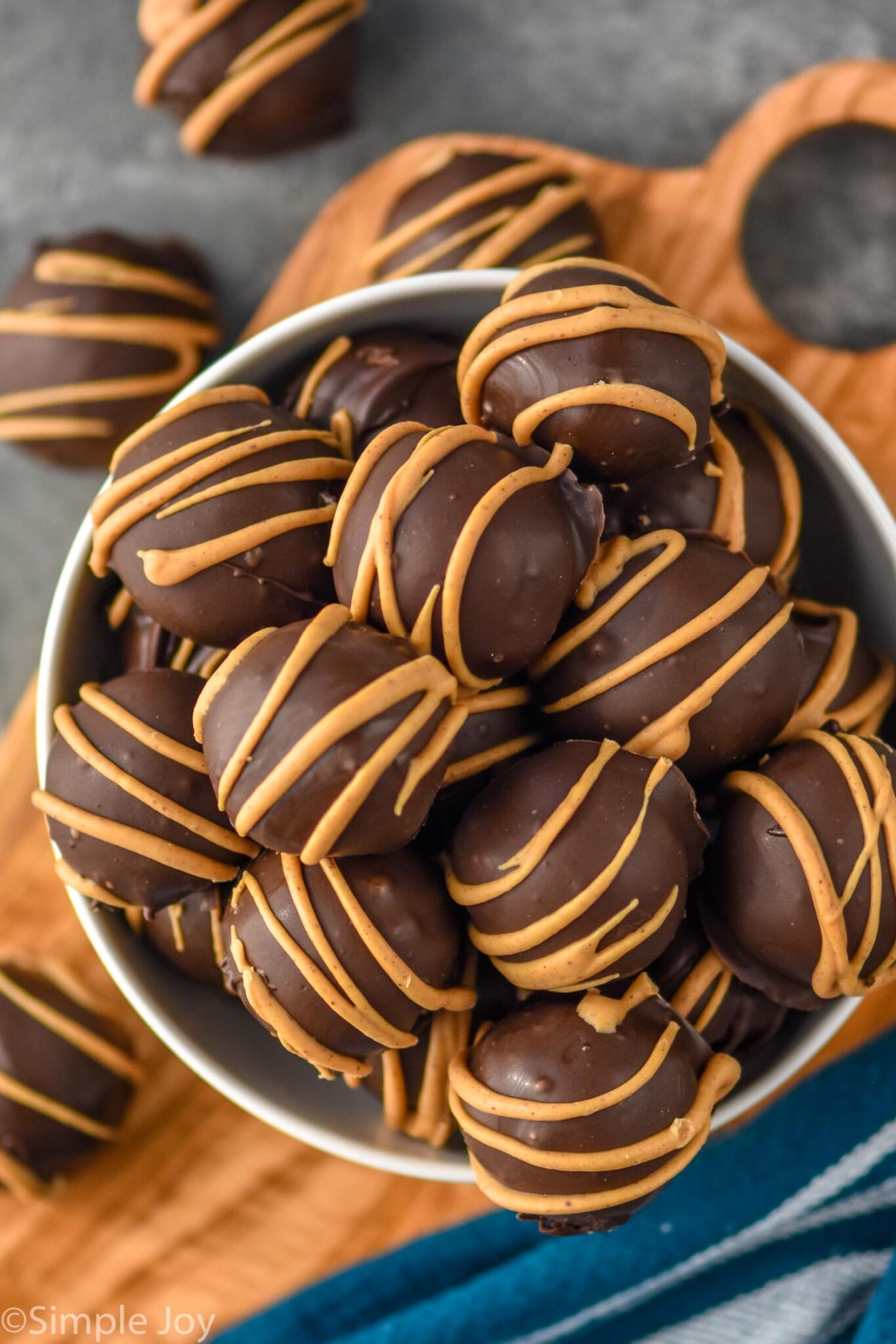 Easy Peanut Butter Balls Recipe - Simple Joy