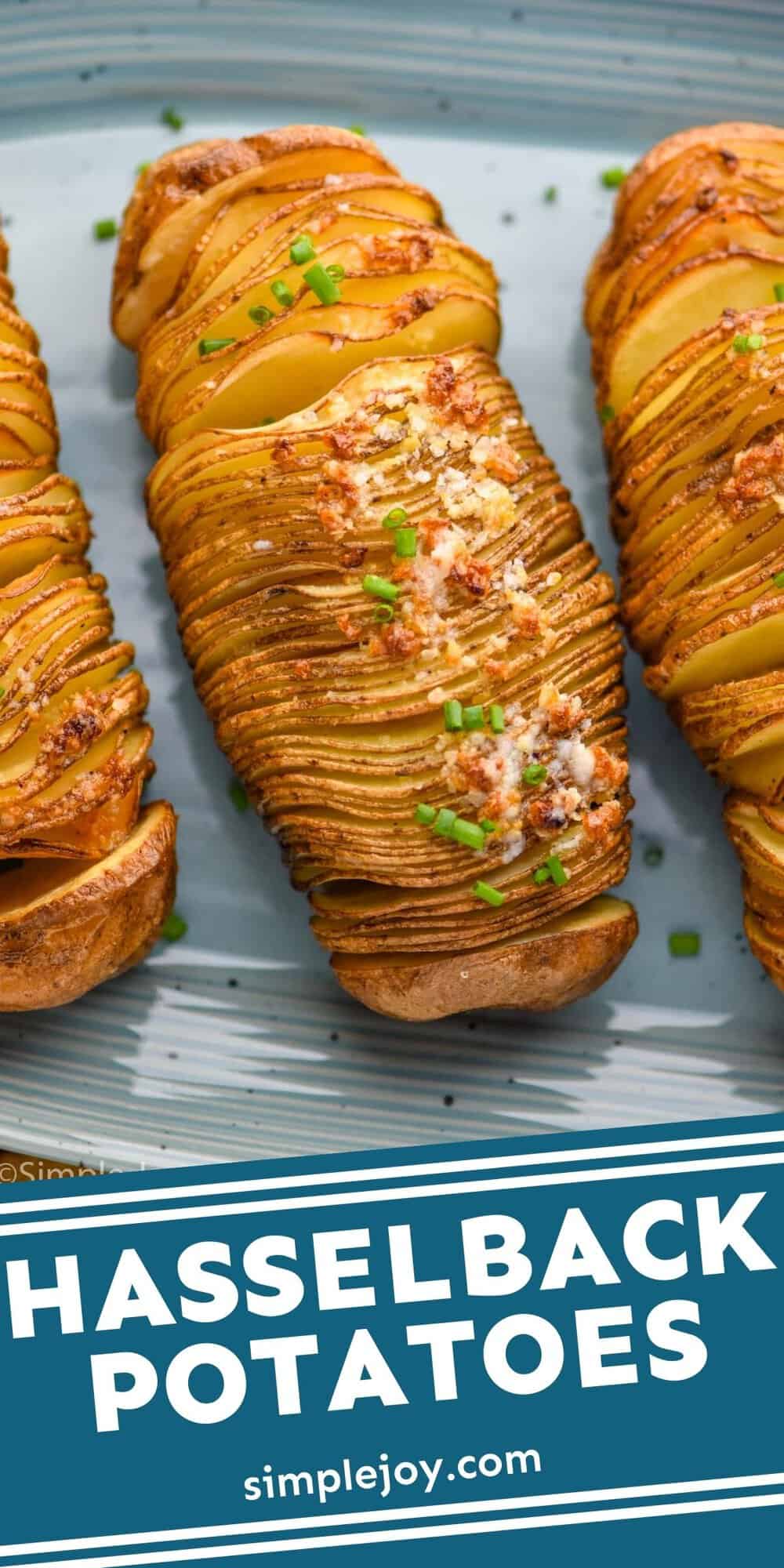 Hasselback Potatoes - Simple Joy