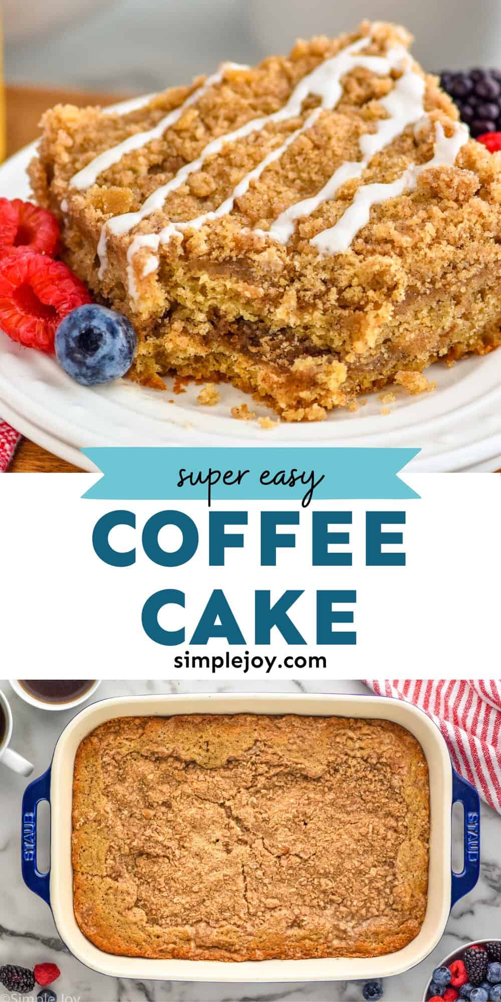 Sour Cream Coffee Cake Recipe - Simple Joy