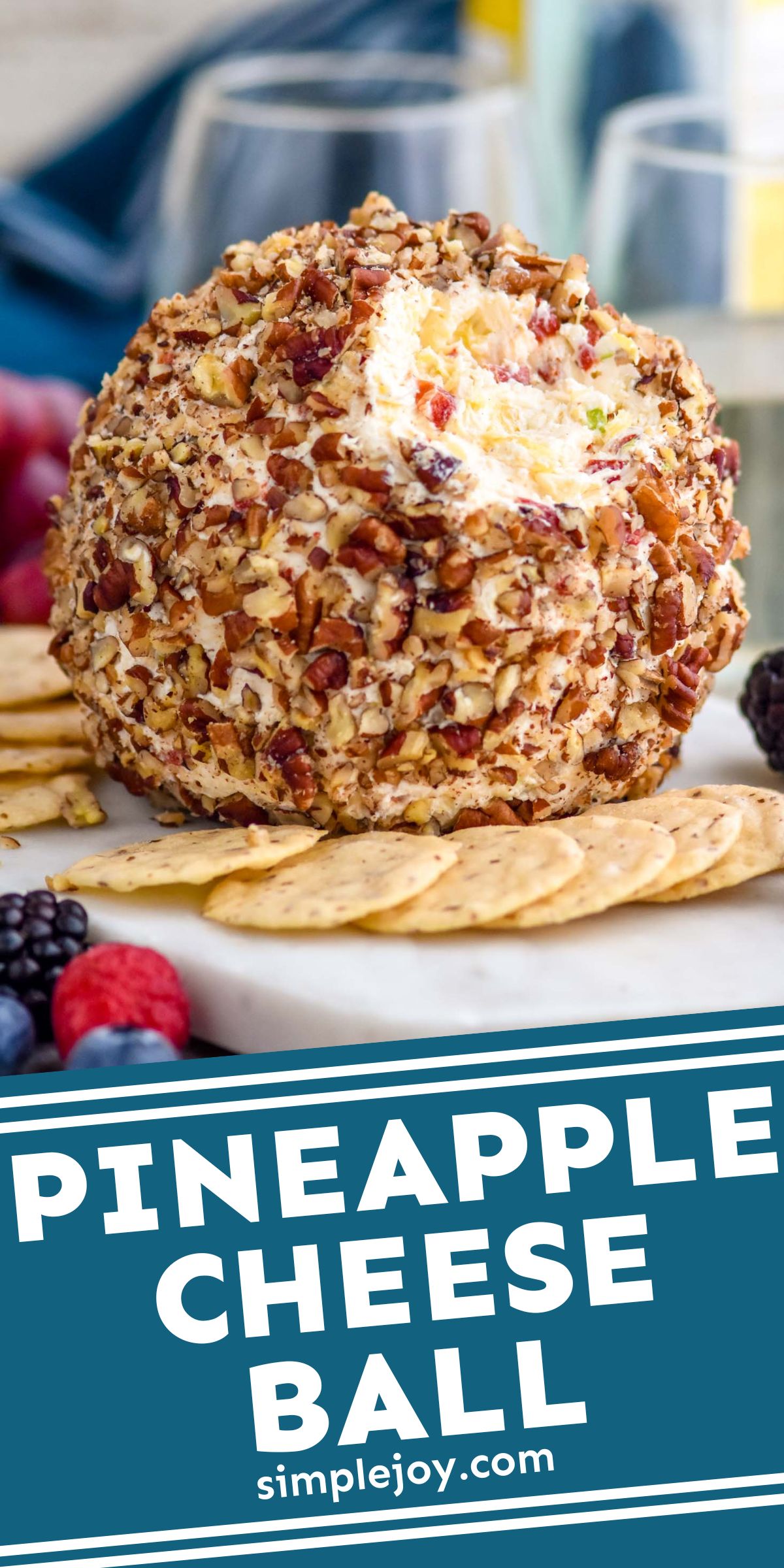 Pineapple Cheese Ball - Simple Joy