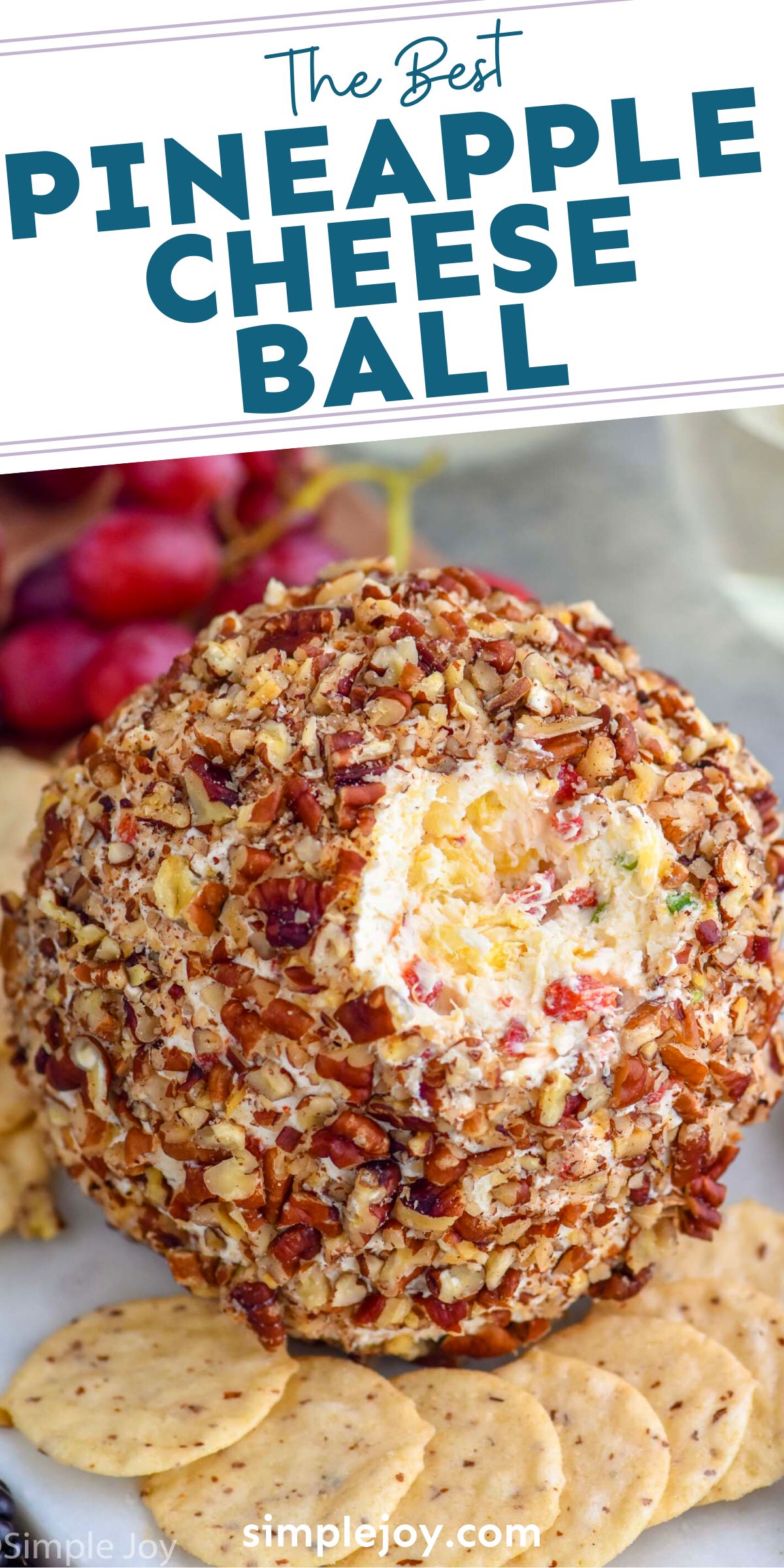 Pineapple Cheese Ball - Simple Joy