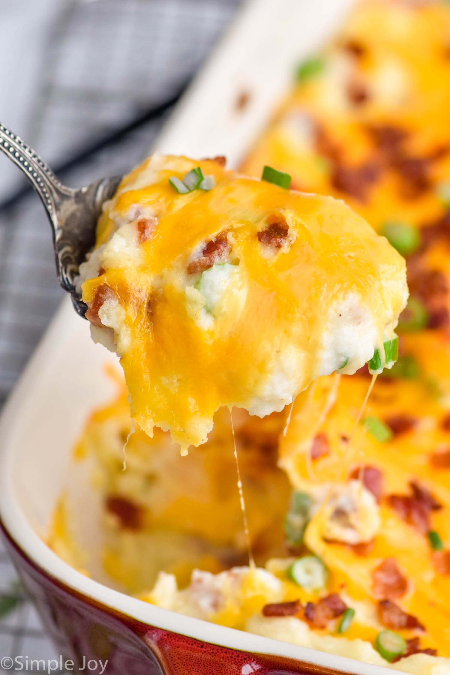 Twice Baked Potato Casserole - Simple Joy