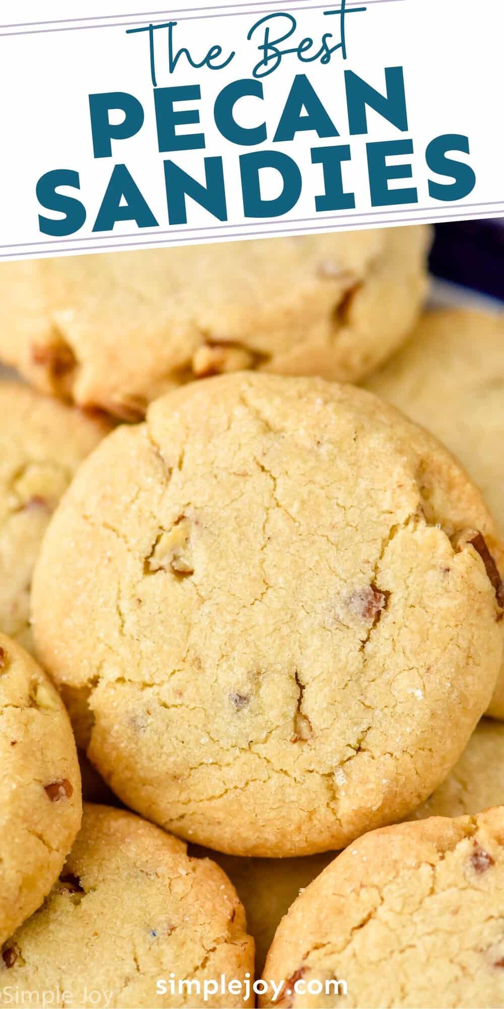 Easy Pecan Sandies (5 Ingredients!) - Simple Joy