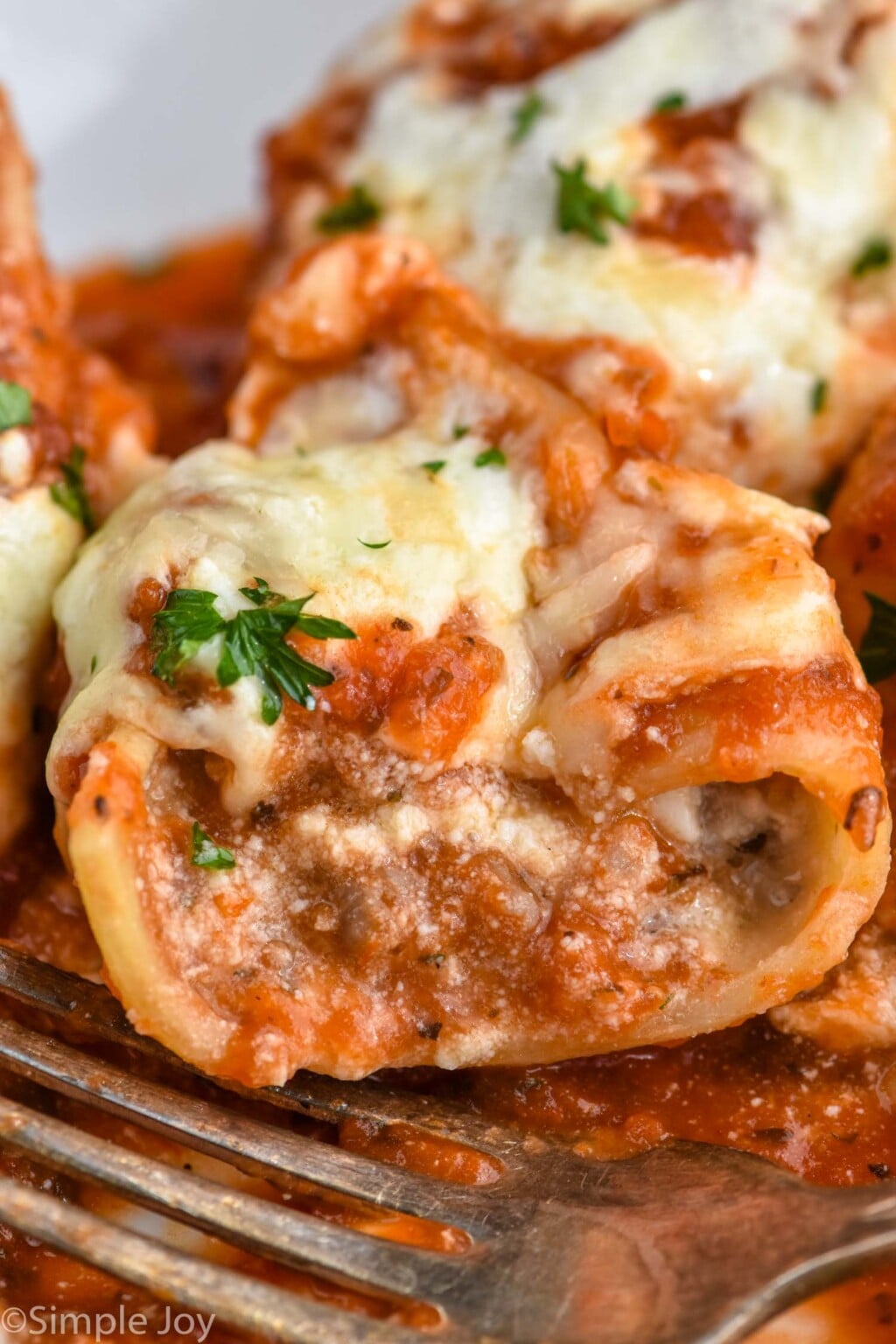 Stuffed Shells with Meat - Simple Joy