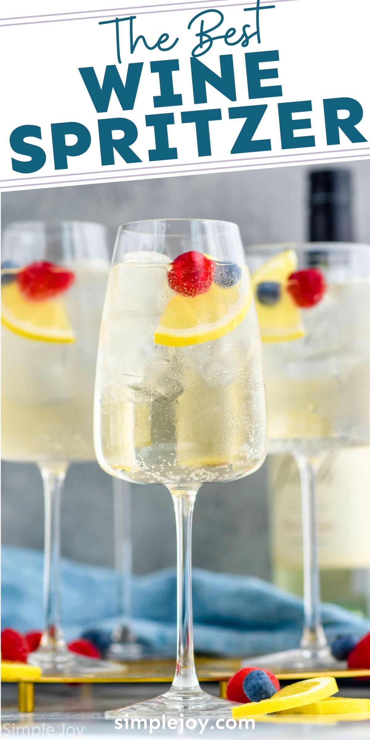White Wine Spritzer - Simple Joy