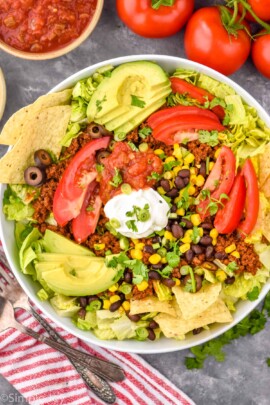 Taco Salad Recipe - Simple Joy