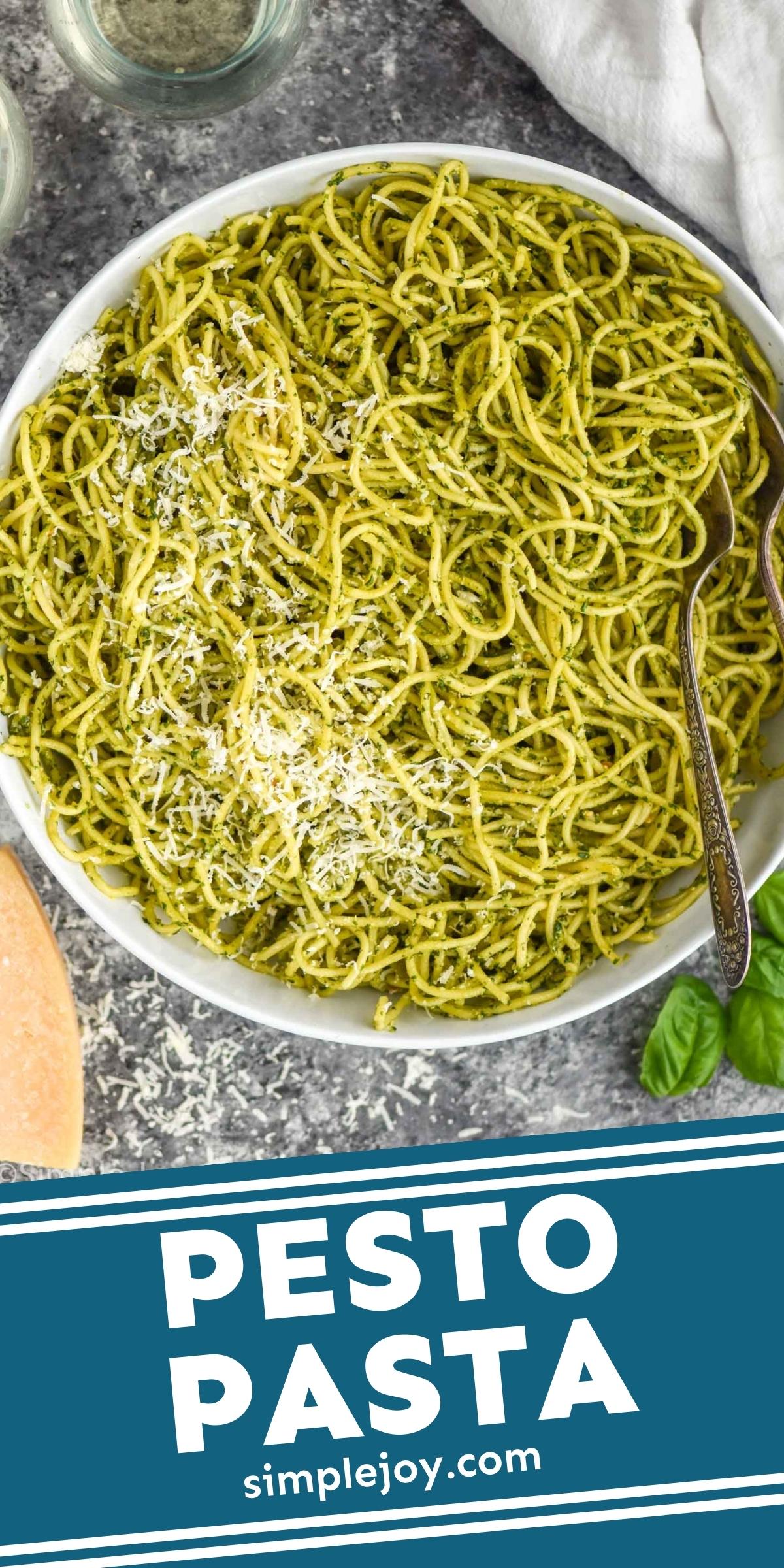 Pesto Pasta - Simple Joy