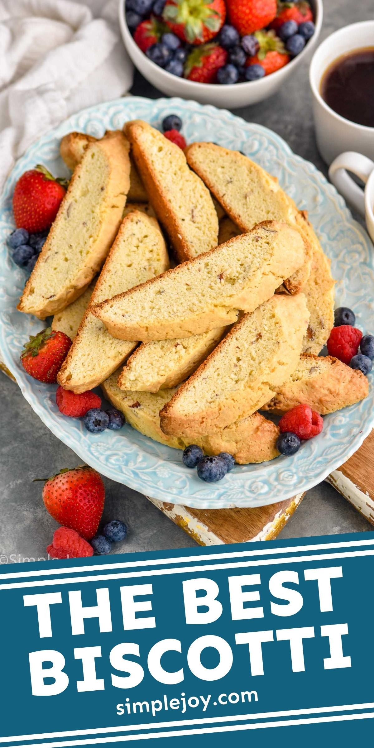 Easy Biscotti Recipe - Simple Joy