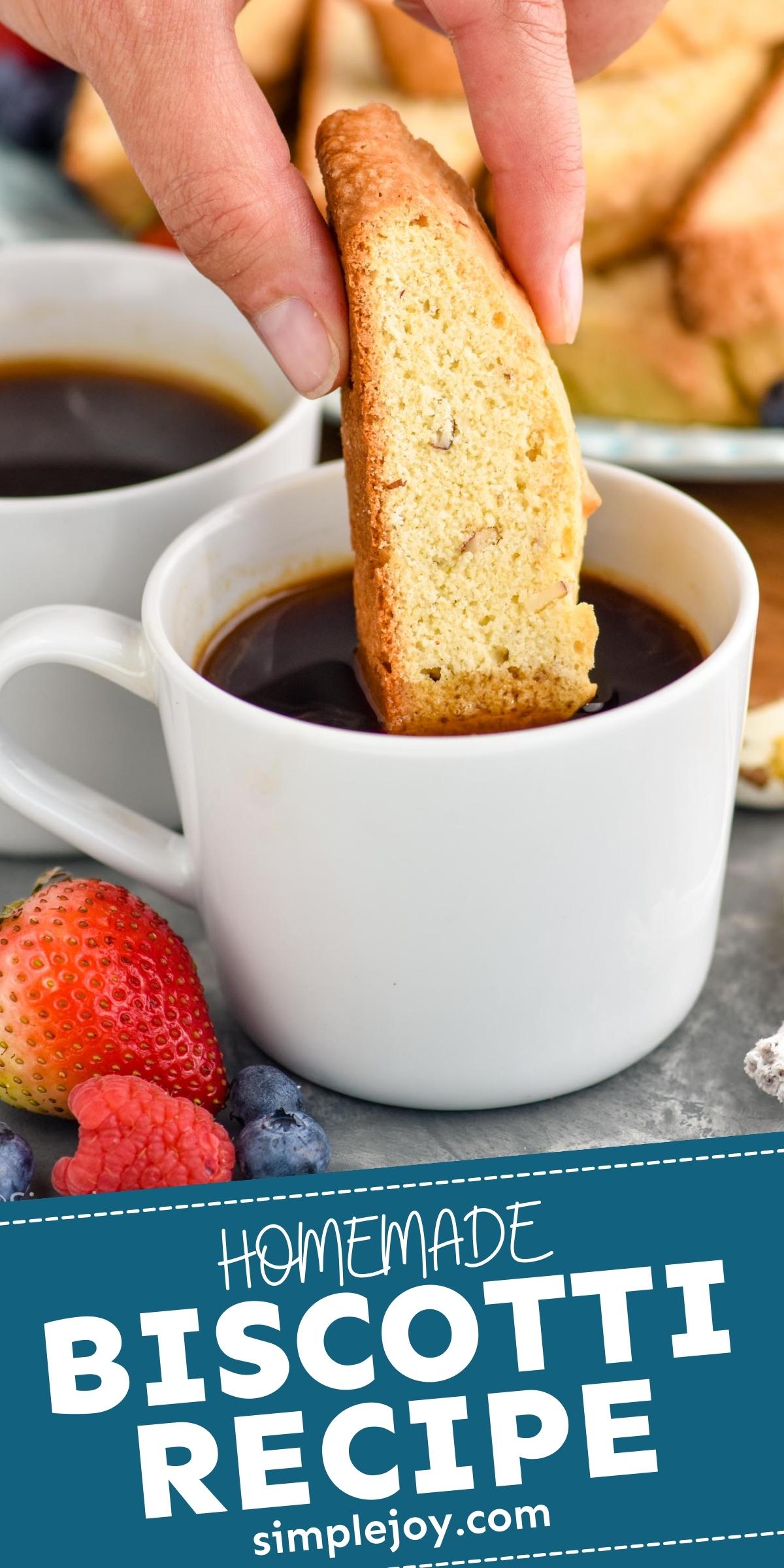 Easy Biscotti Recipe - Simple Joy