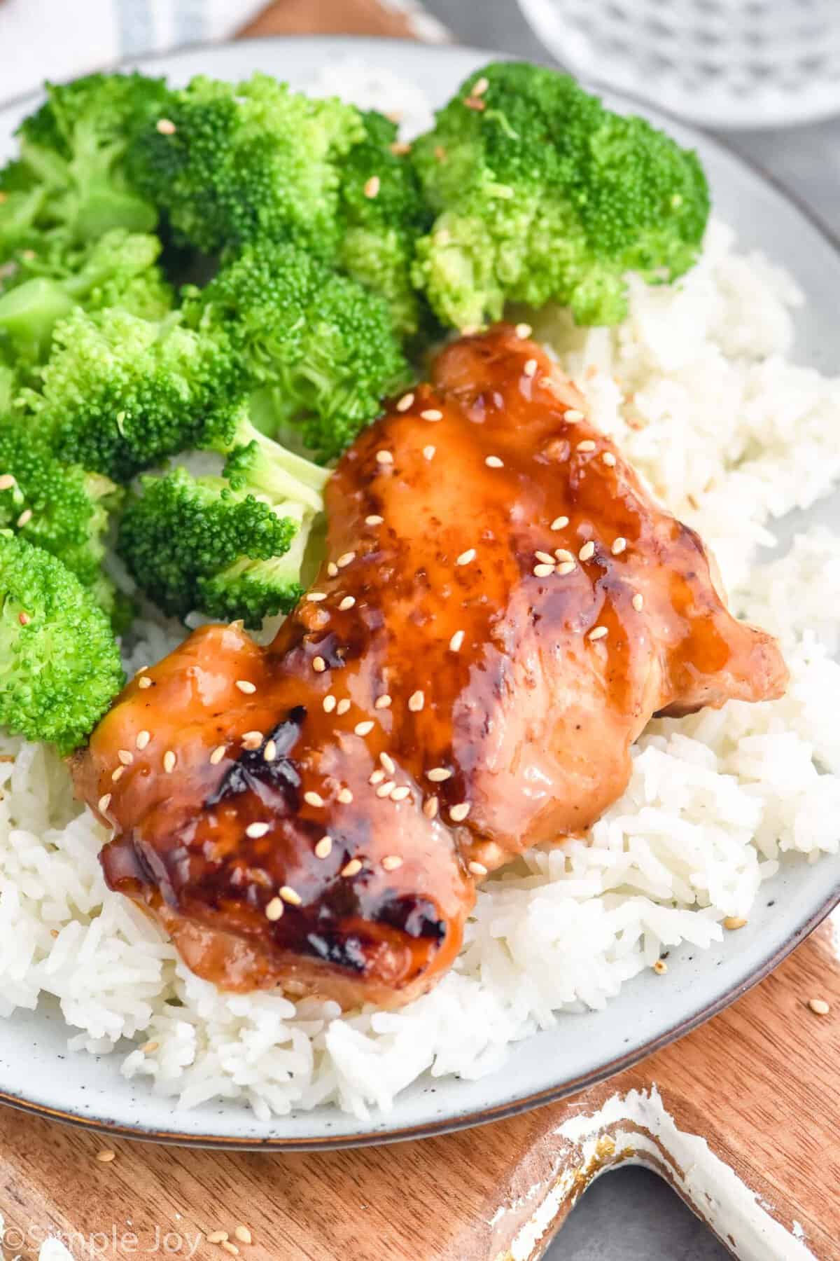 Teriyaki Chicken - Simple Joy