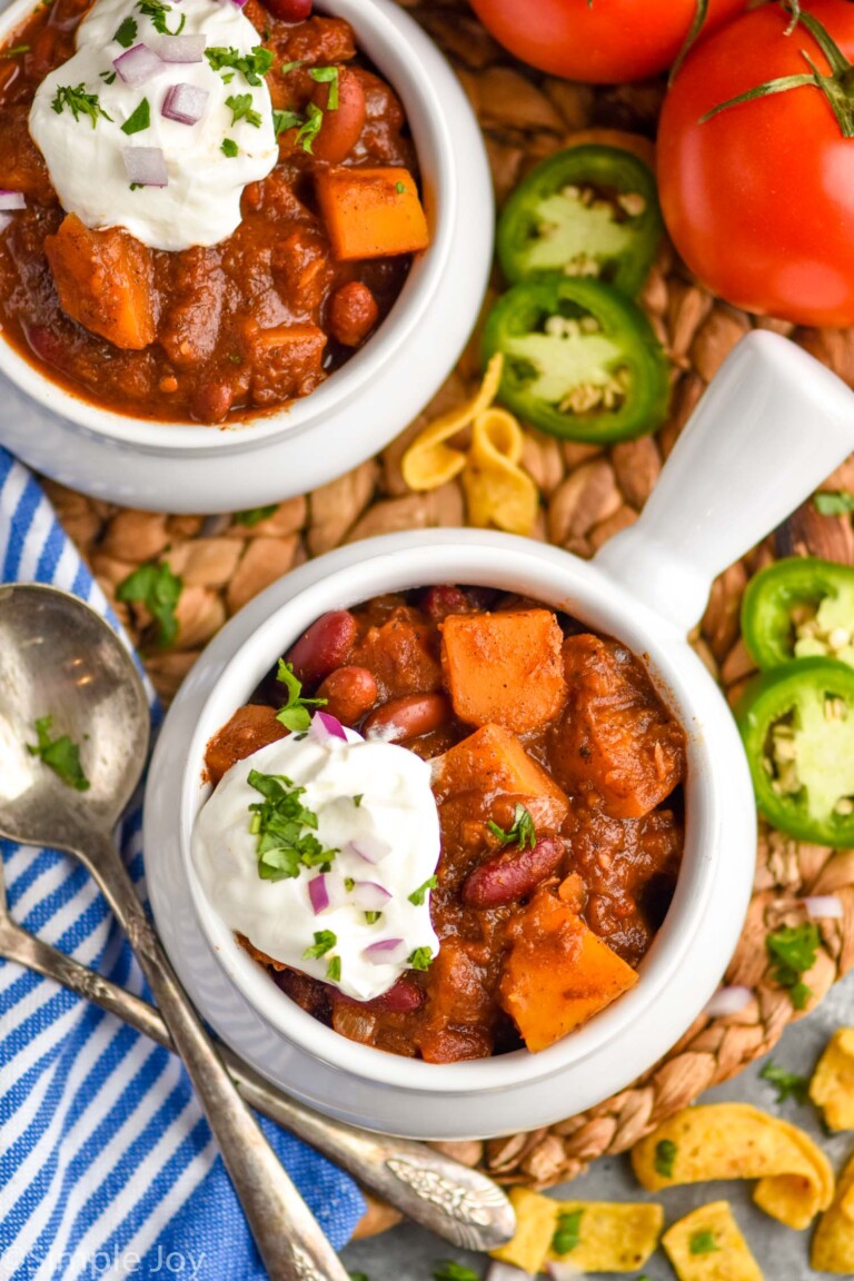 Butternut Squash Chili - Simple Joy