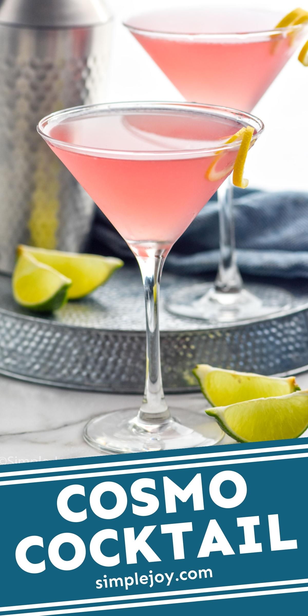 Best Cosmopolitan Drink Recipe - Simple Joy