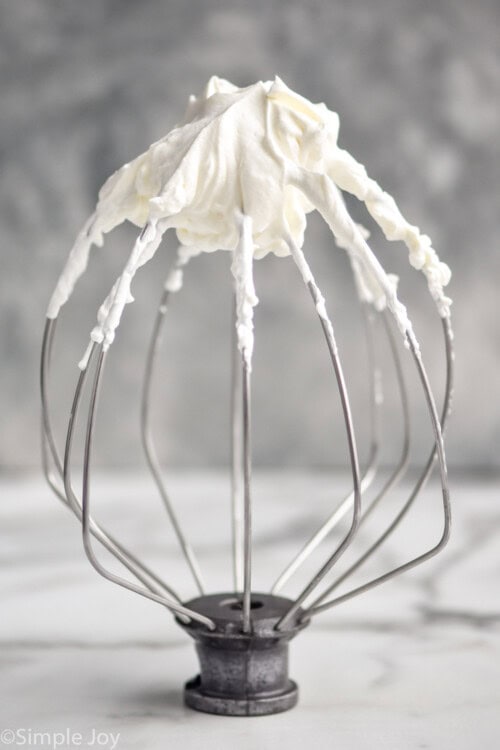 Homemade Whipped Cream Recipe - Simple Joy