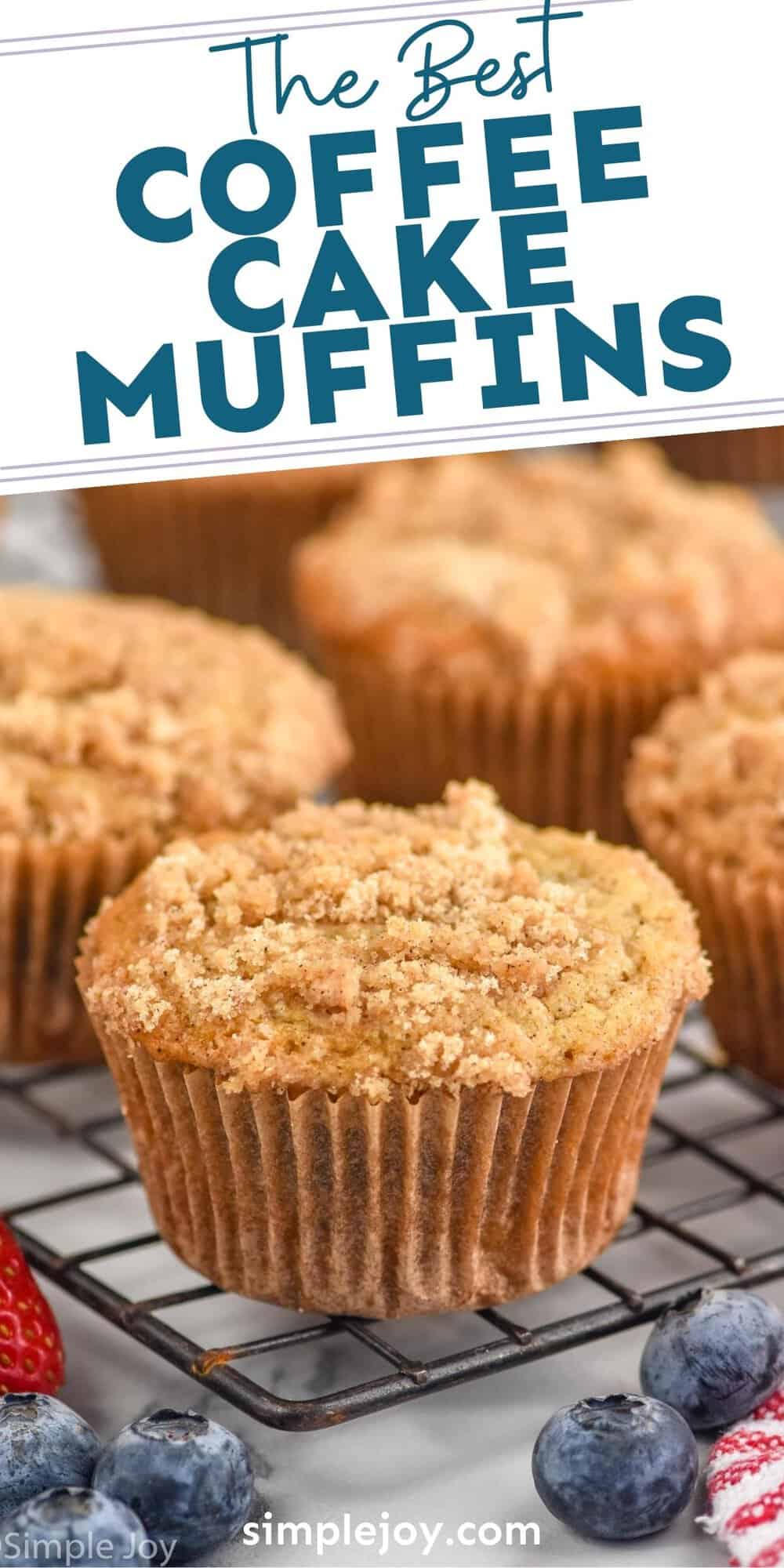 Coffee Cake Muffins - Simple Joy