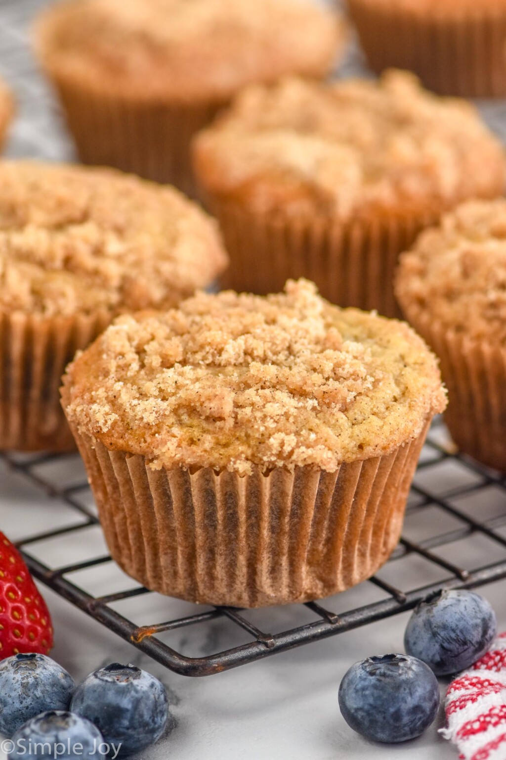 Coffee Cake Muffins - Simple Joy