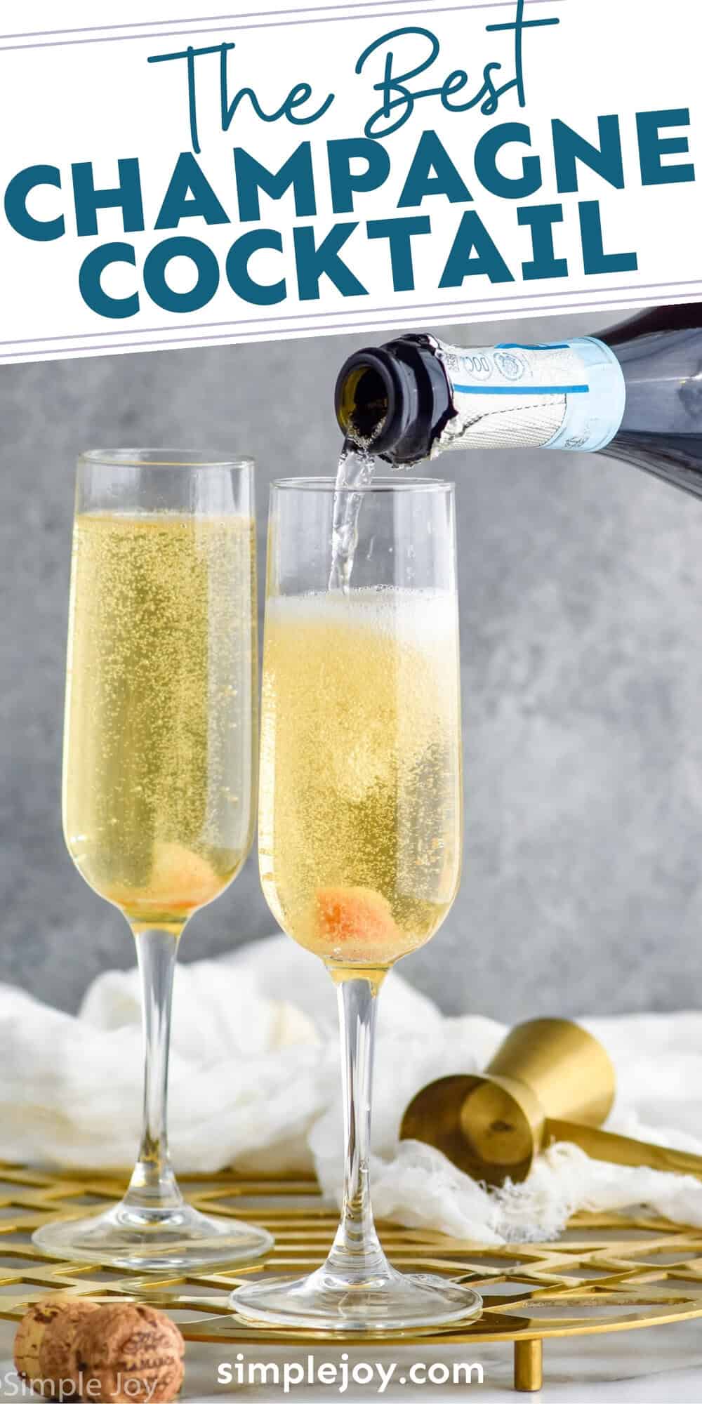 Champagne Cocktail - Simple Joy
