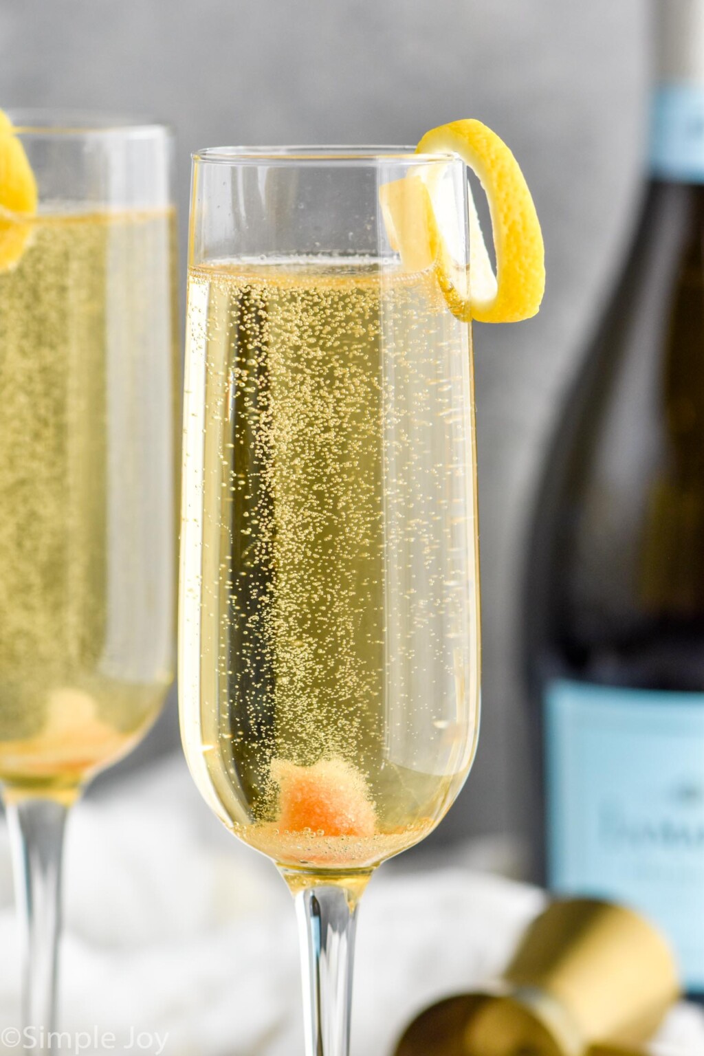 Champagne Cocktail - Simple Joy