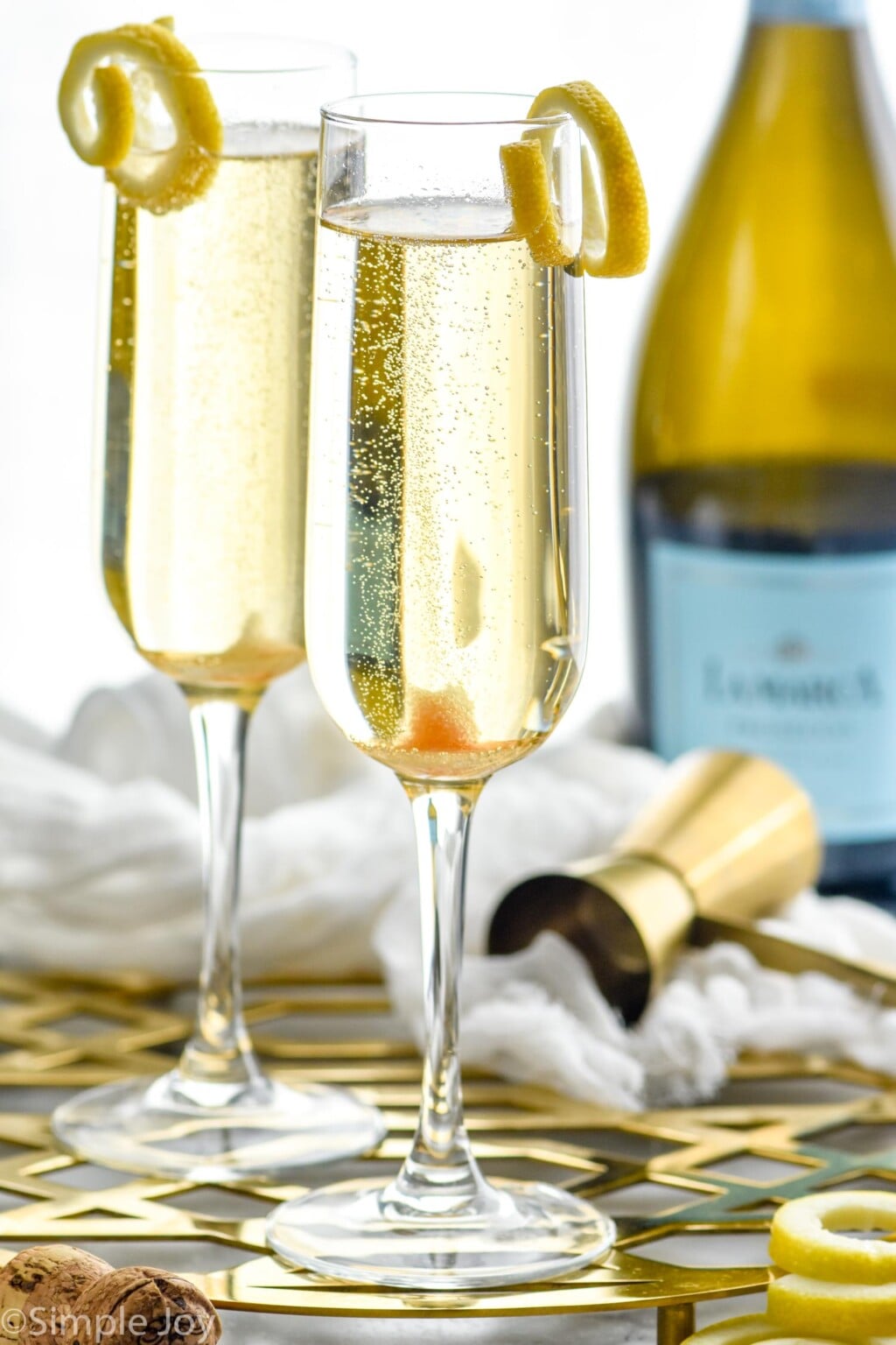 Champagne Cocktail - Simple Joy
