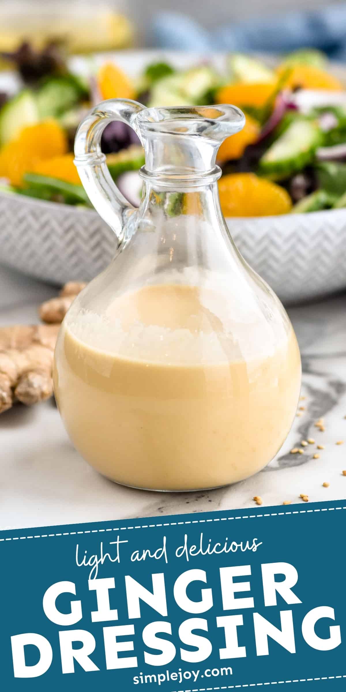 Ginger Dressing - Simple Joy