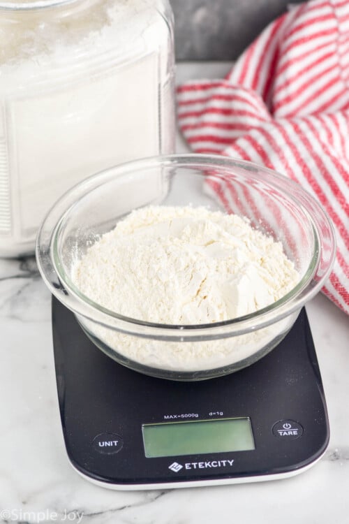 How to Measure Flour - Simple Joy
