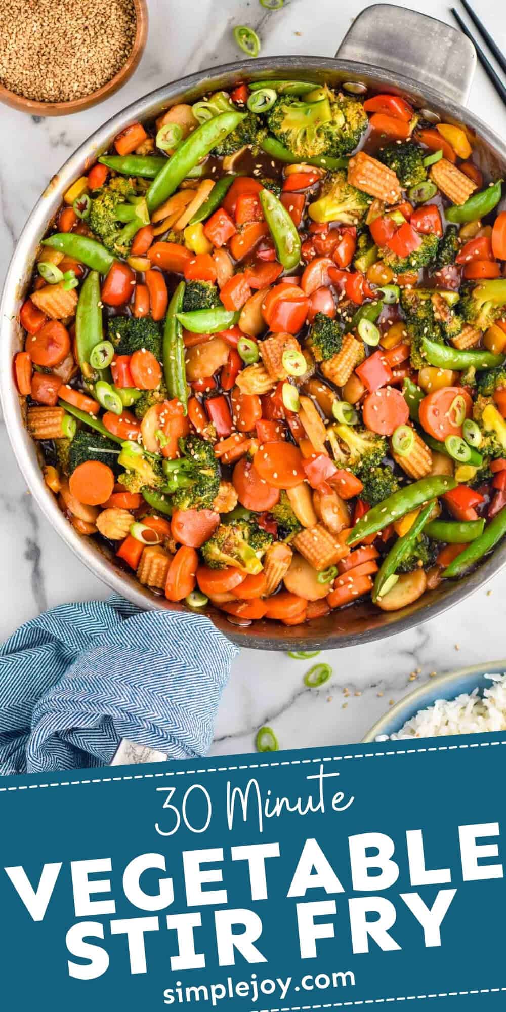 Vegetable Stir Fry - Simple Joy