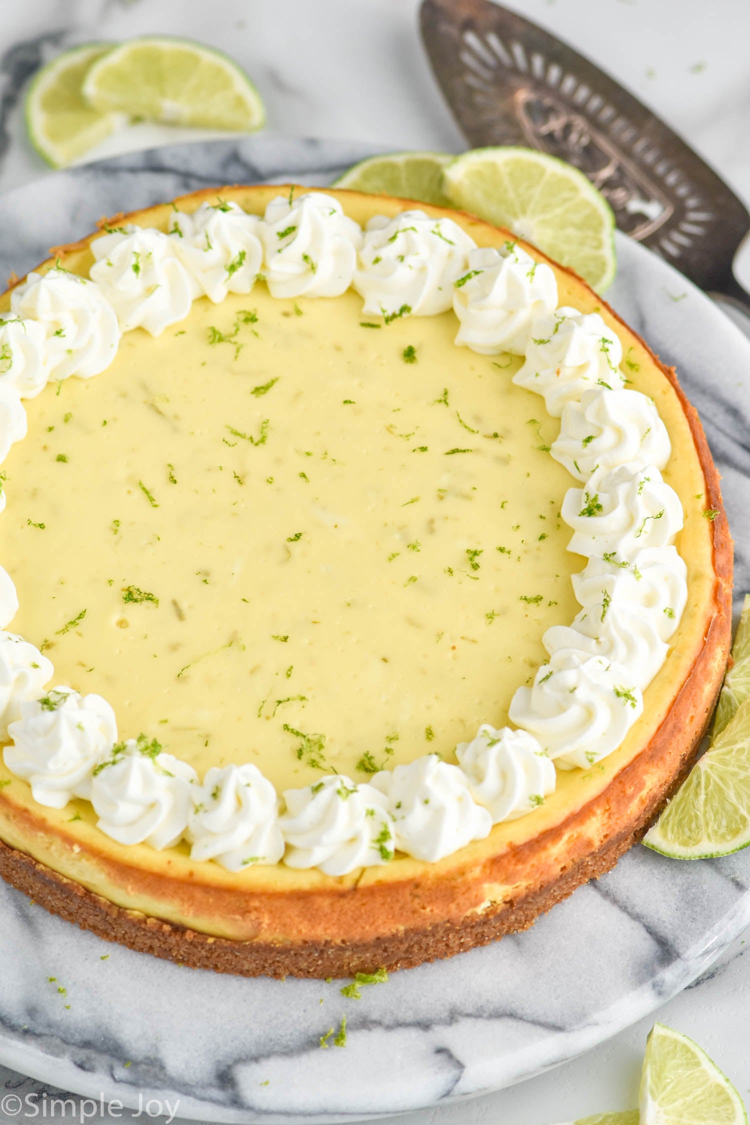 Key Lime Cheesecake - Simple Joy