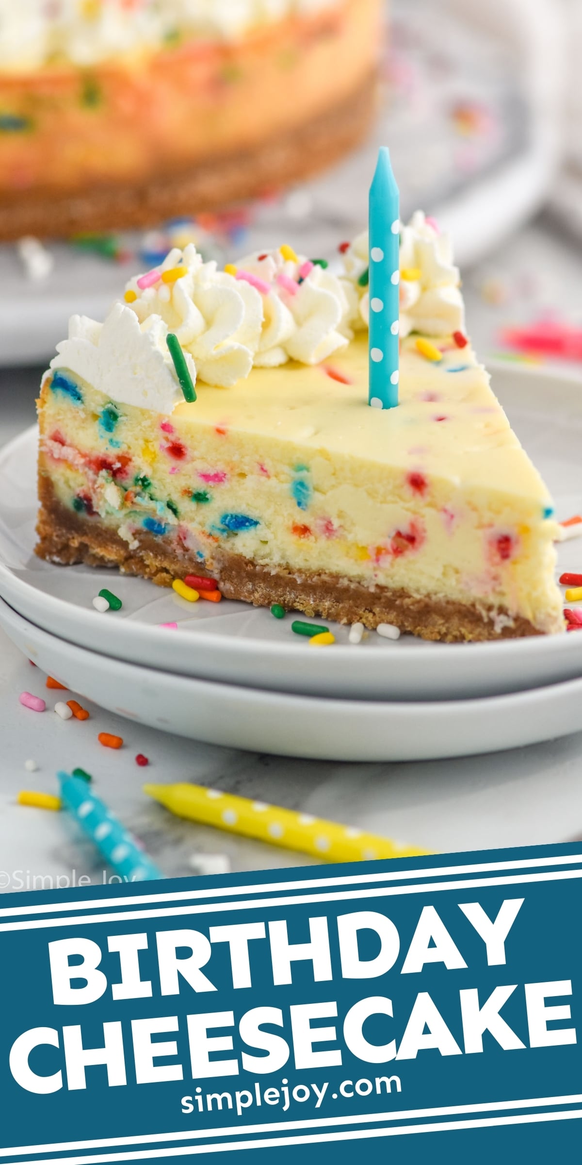Birthday Cheesecake - Simple Joy