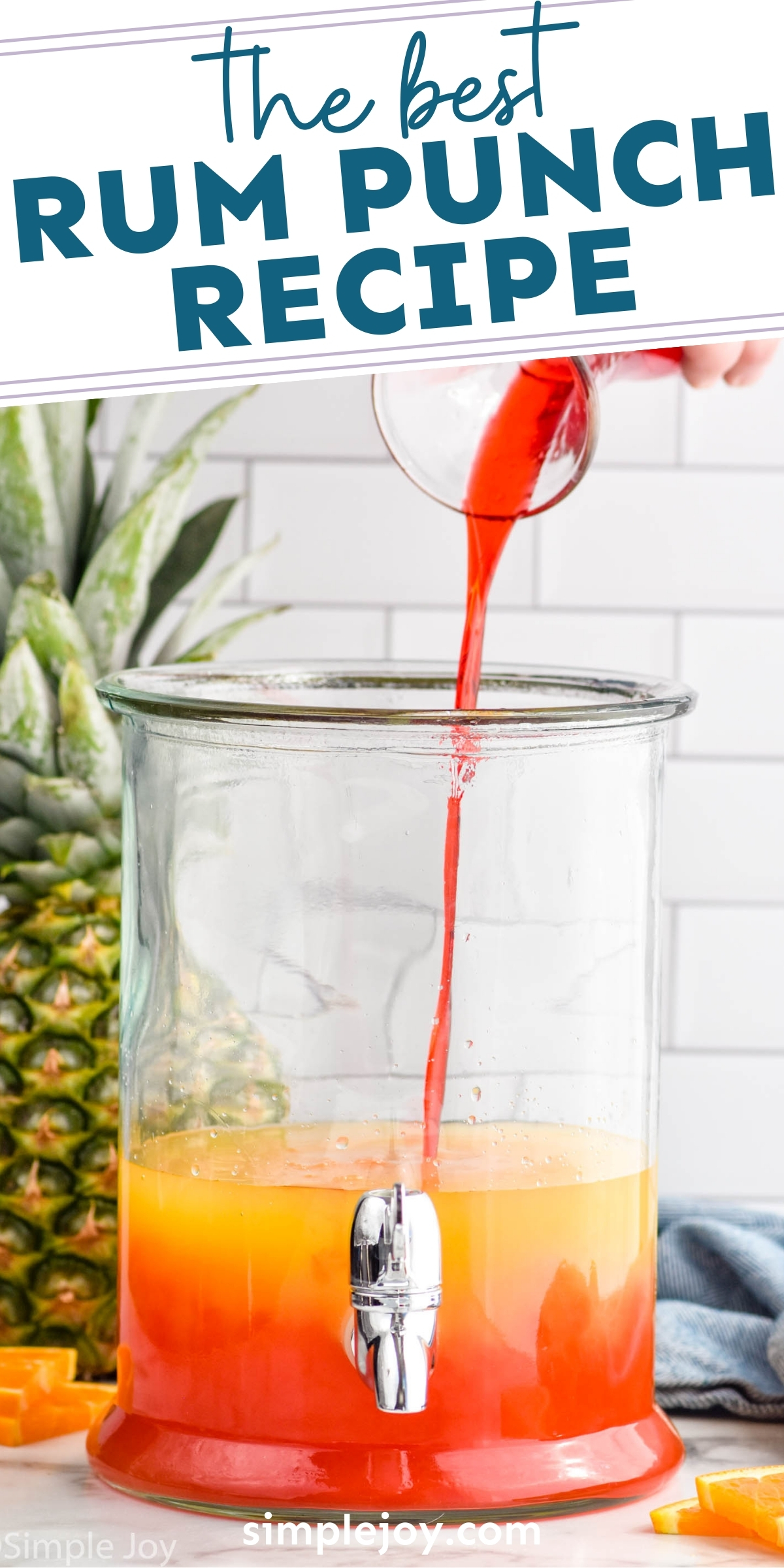 Rum Punch Recipe - Simple Joy