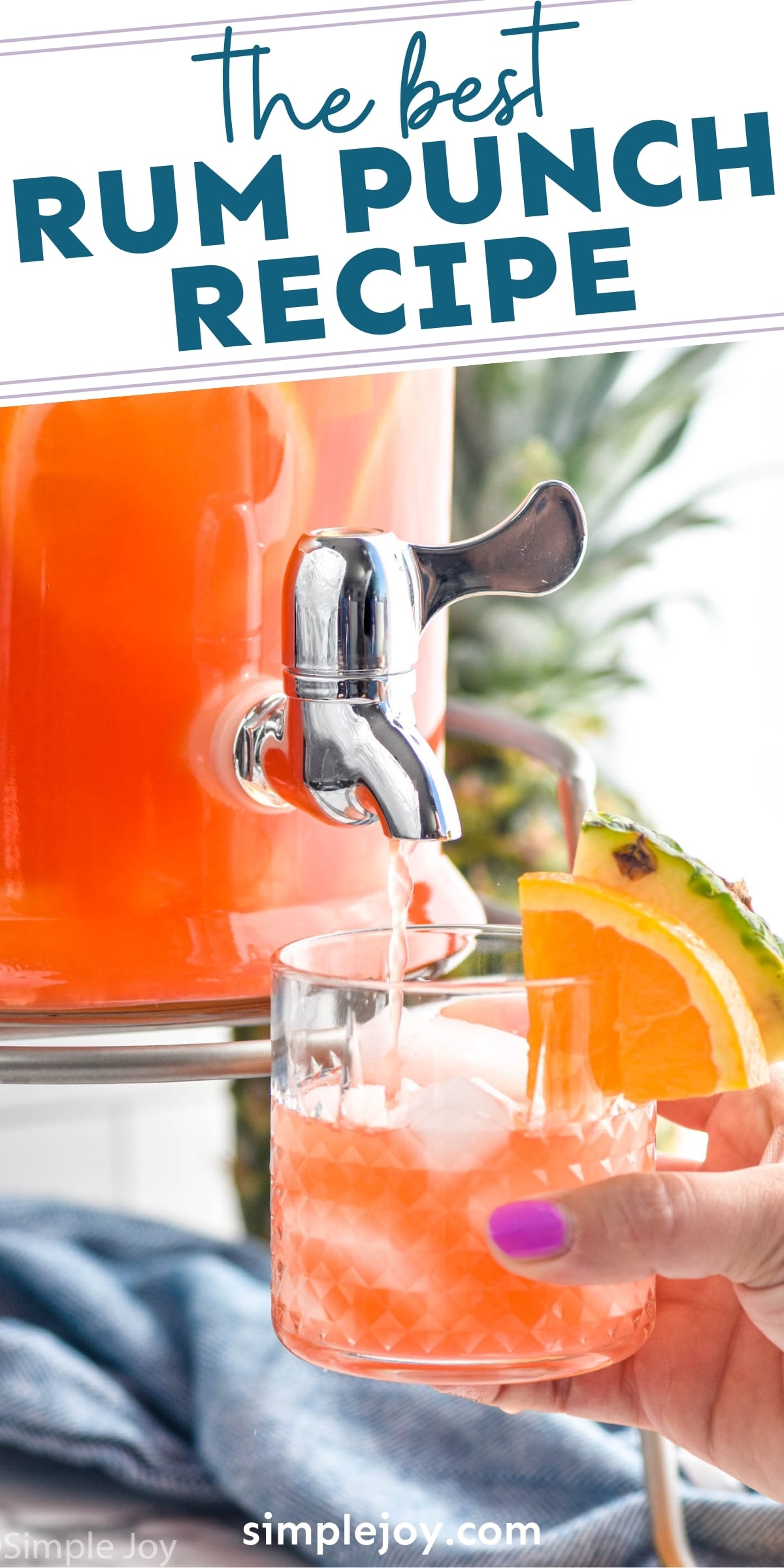 Rum Punch Recipe - Simple Joy