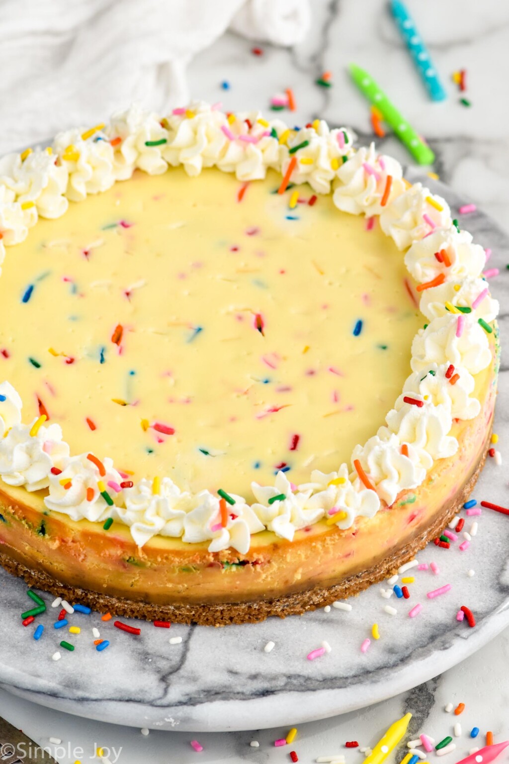 Birthday Cheesecake - Simple Joy
