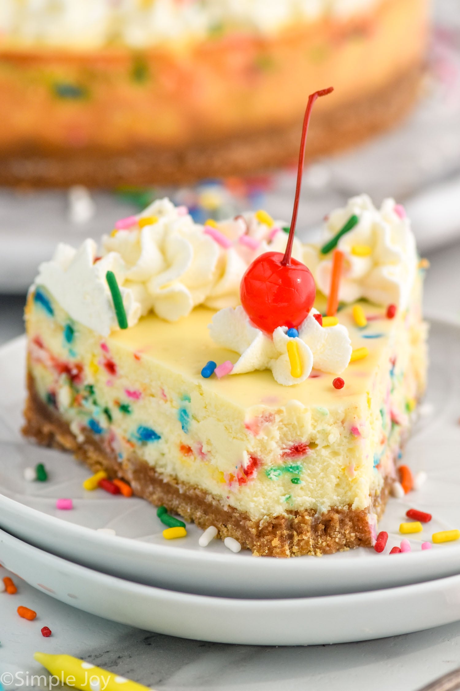 Birthday Cheesecake - Simple Joy