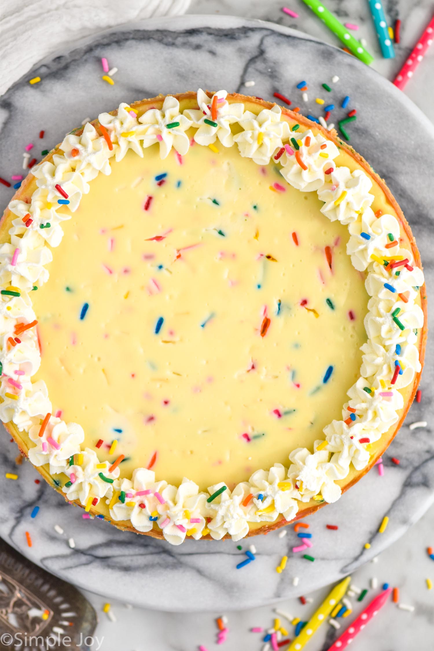 Birthday Cheesecake - Simple Joy