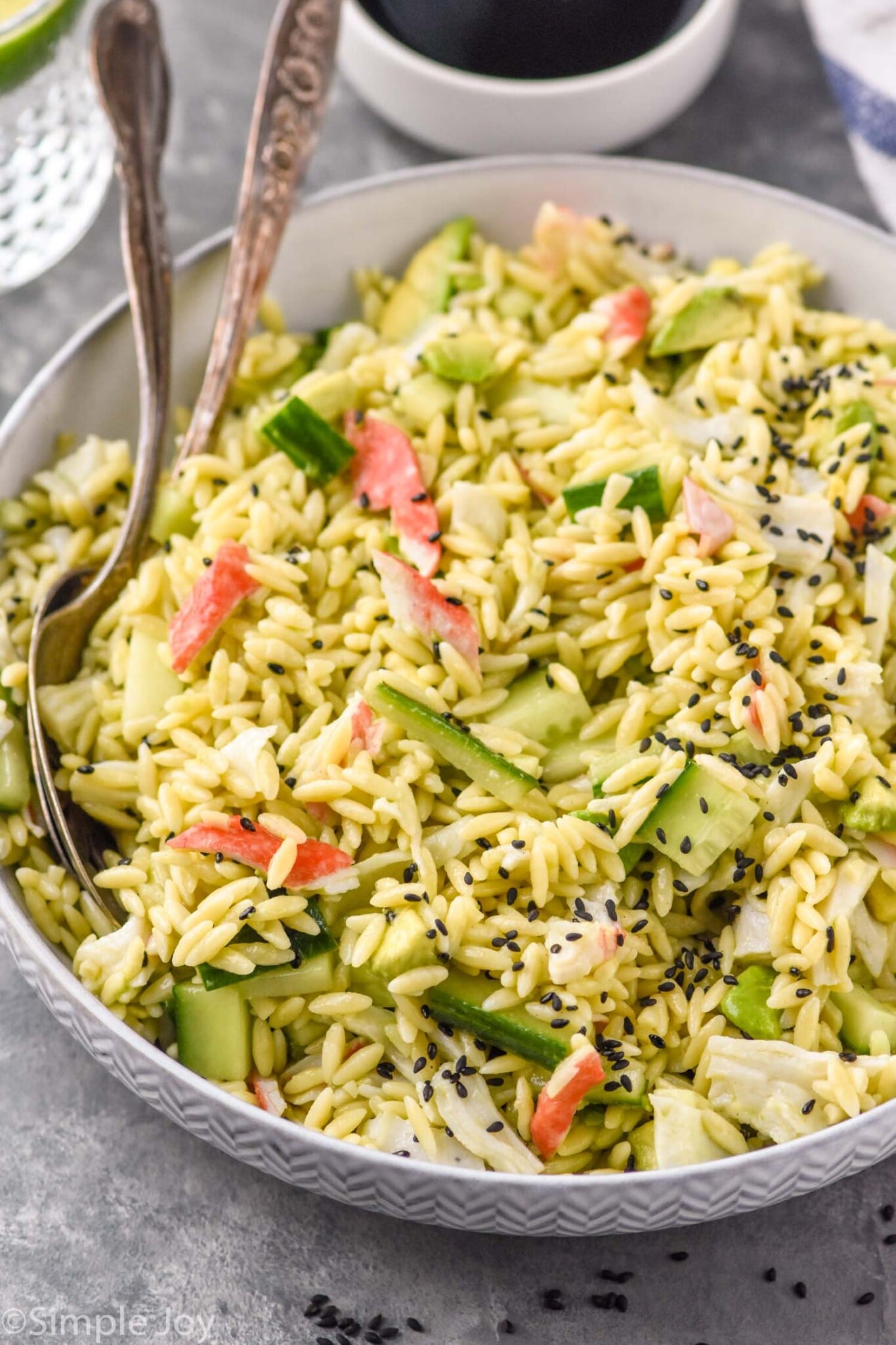 California Roll Pasta Salad - Simple Joy