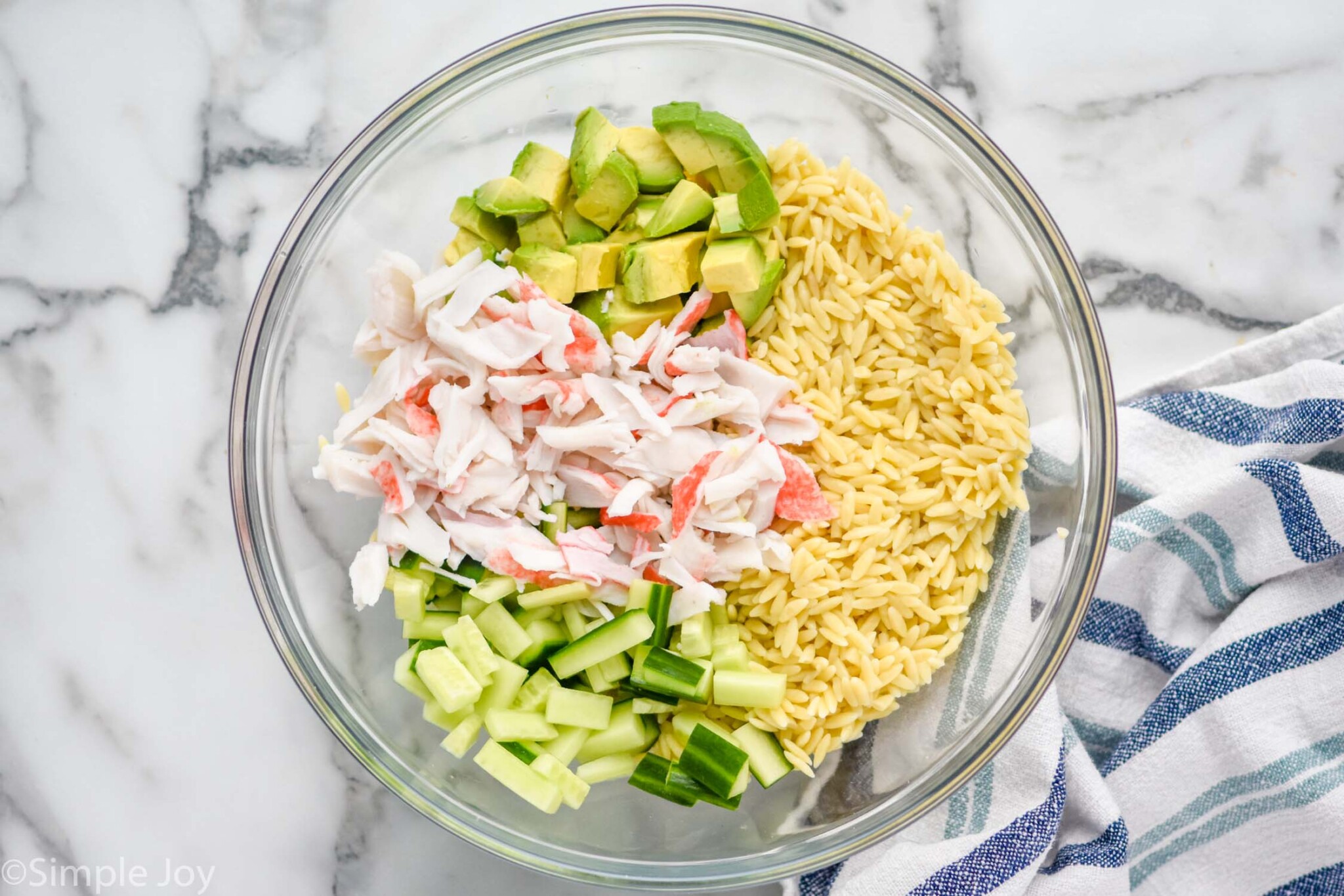 California Roll Pasta Salad - Simple Joy