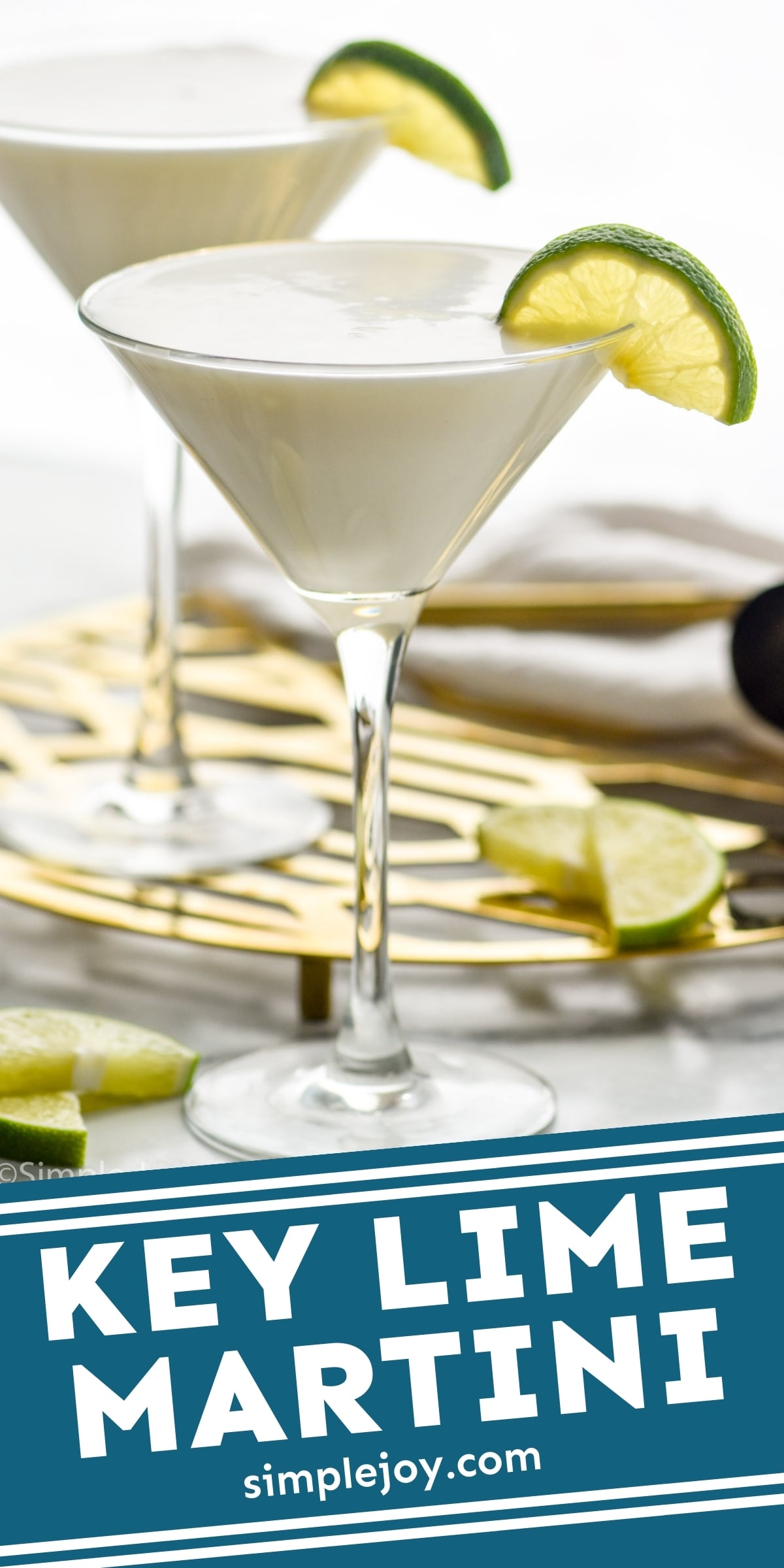 Key Lime Martini - Simple Joy