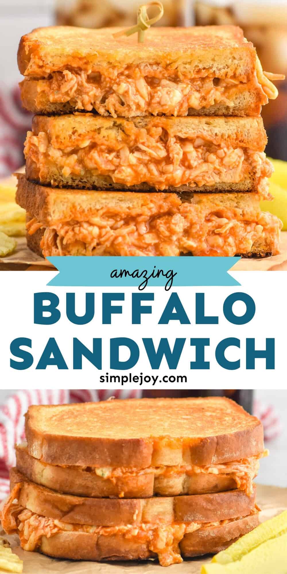 Buffalo Chicken Sandwich - Simple Joy