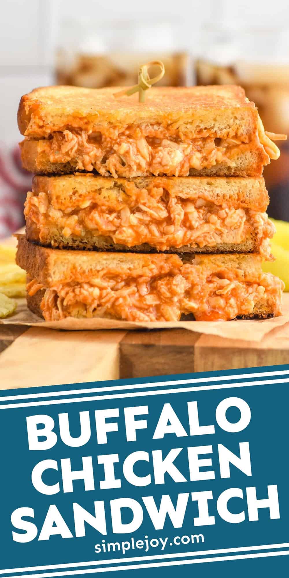 Buffalo Chicken Sandwich - Simple Joy