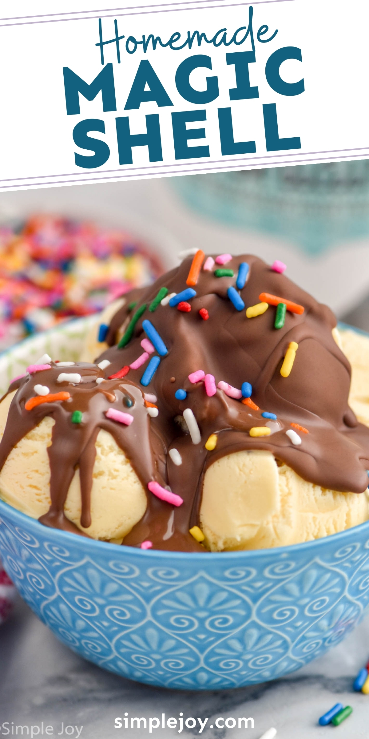 Homemade Magic Shell - Simple Joy