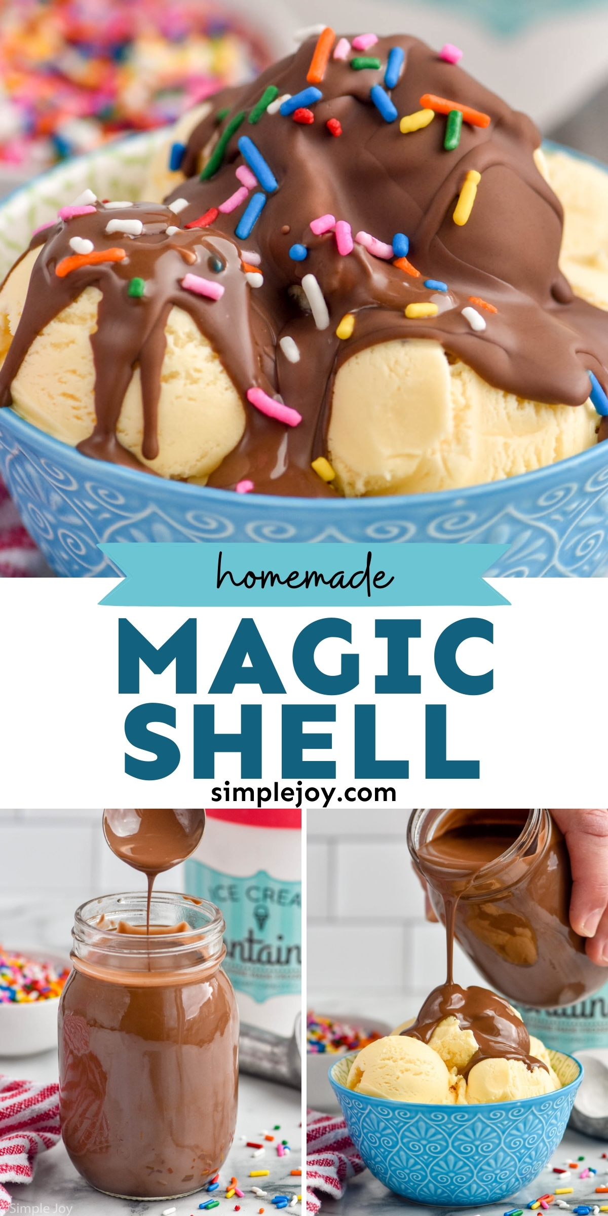 Homemade Magic Shell - Simple Joy