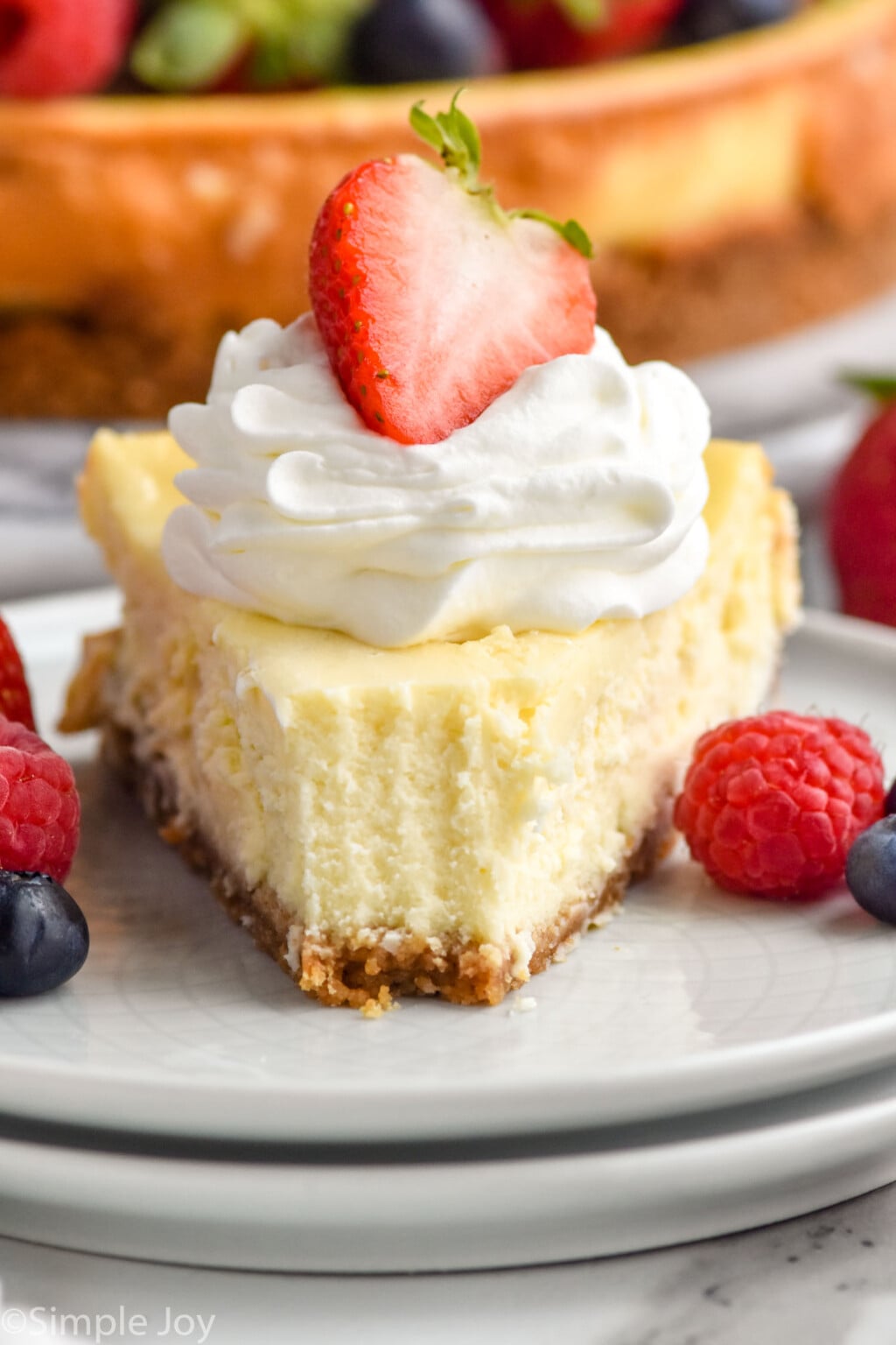 Easy Cheesecake Recipe - Simple Joy