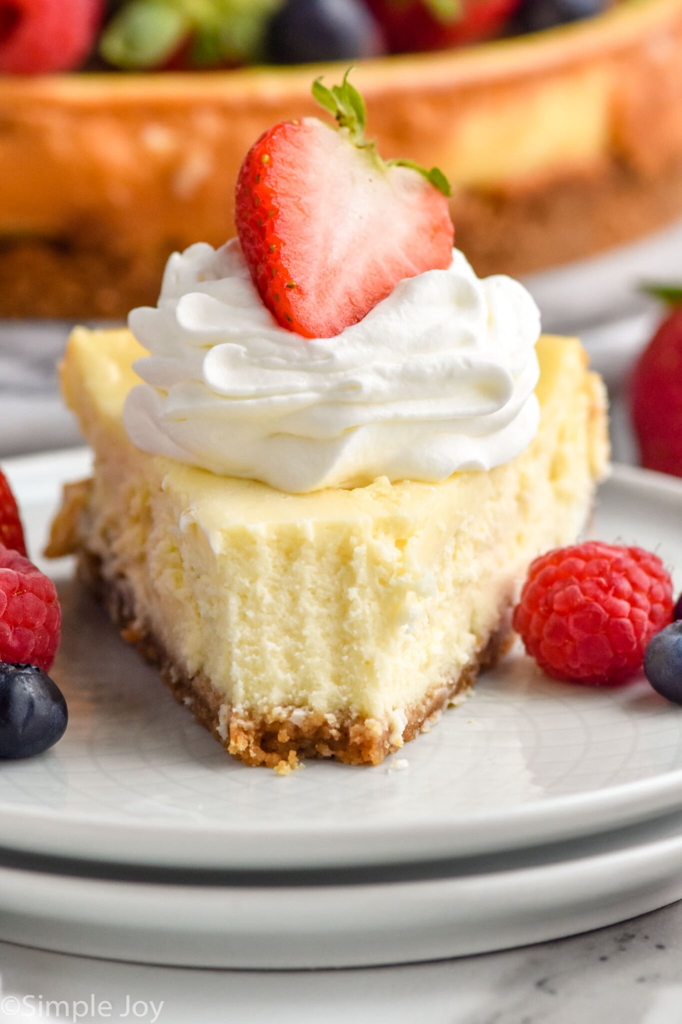 Easy Cheesecake Recipe - Simple Joy